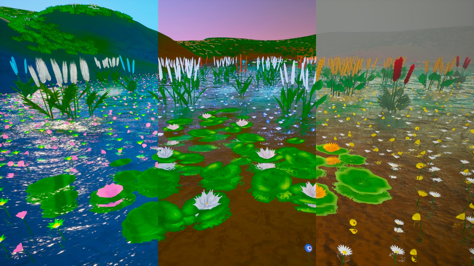 Stylized Flowers and Plants Pack in Props - UE Marketplace