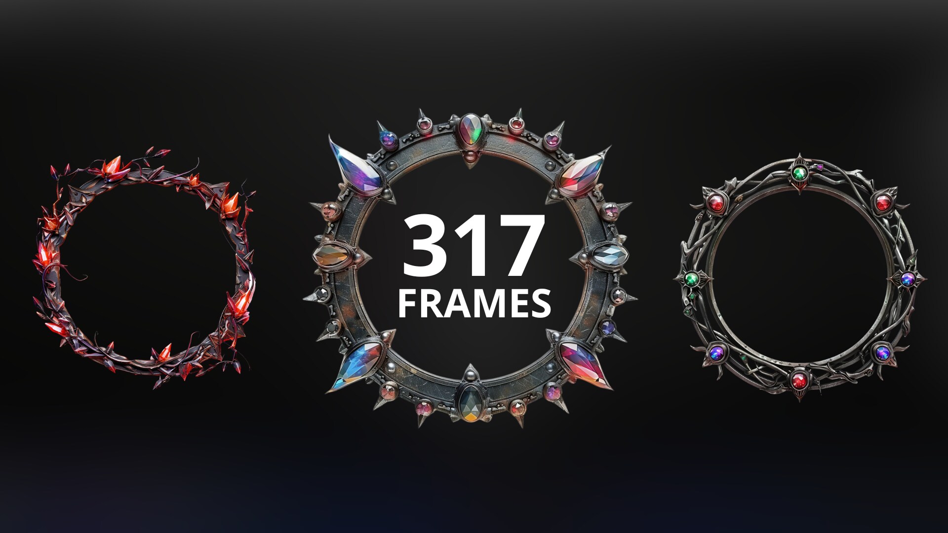 Fantasy Frames - Icon Pack：2Dアセット - UE マーケットプレイス