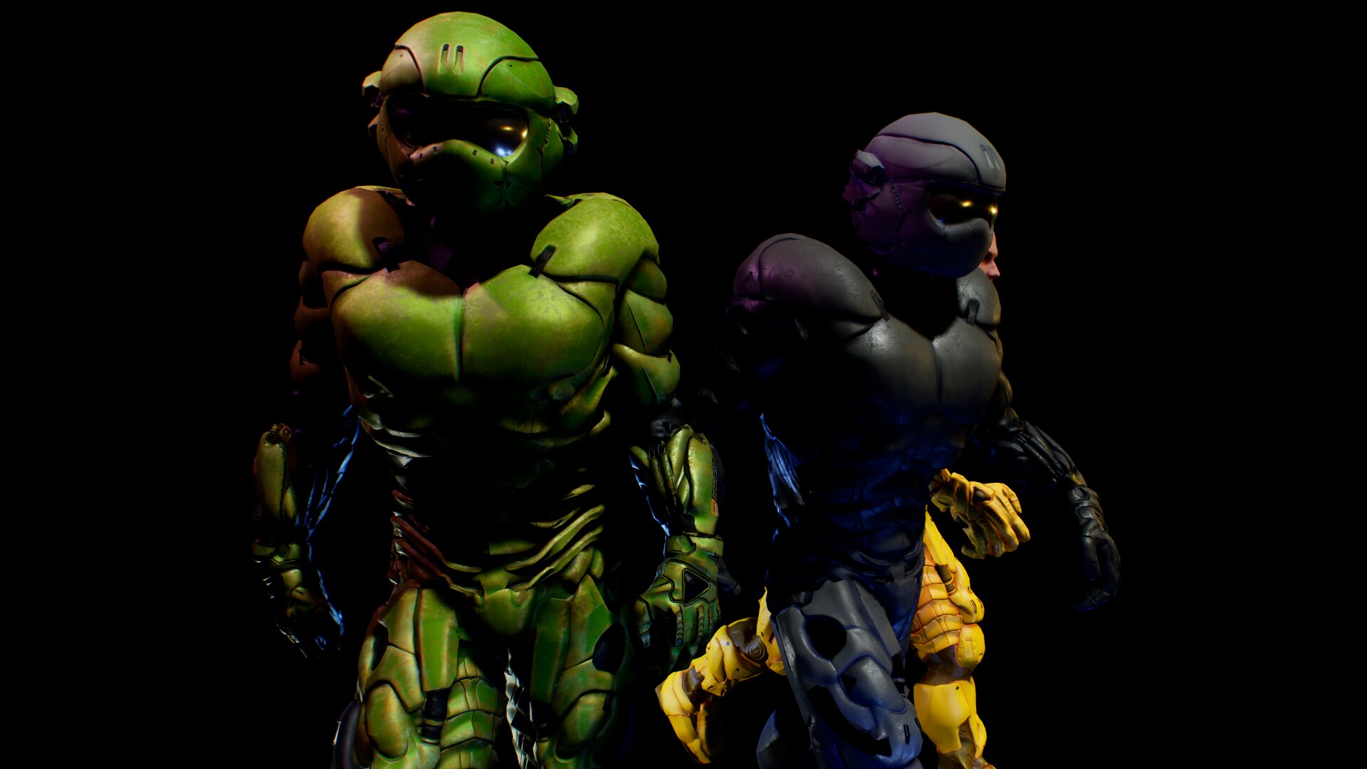 cyborg soldier v4, 카테고리 캐릭터 - UE 마켓플레이스