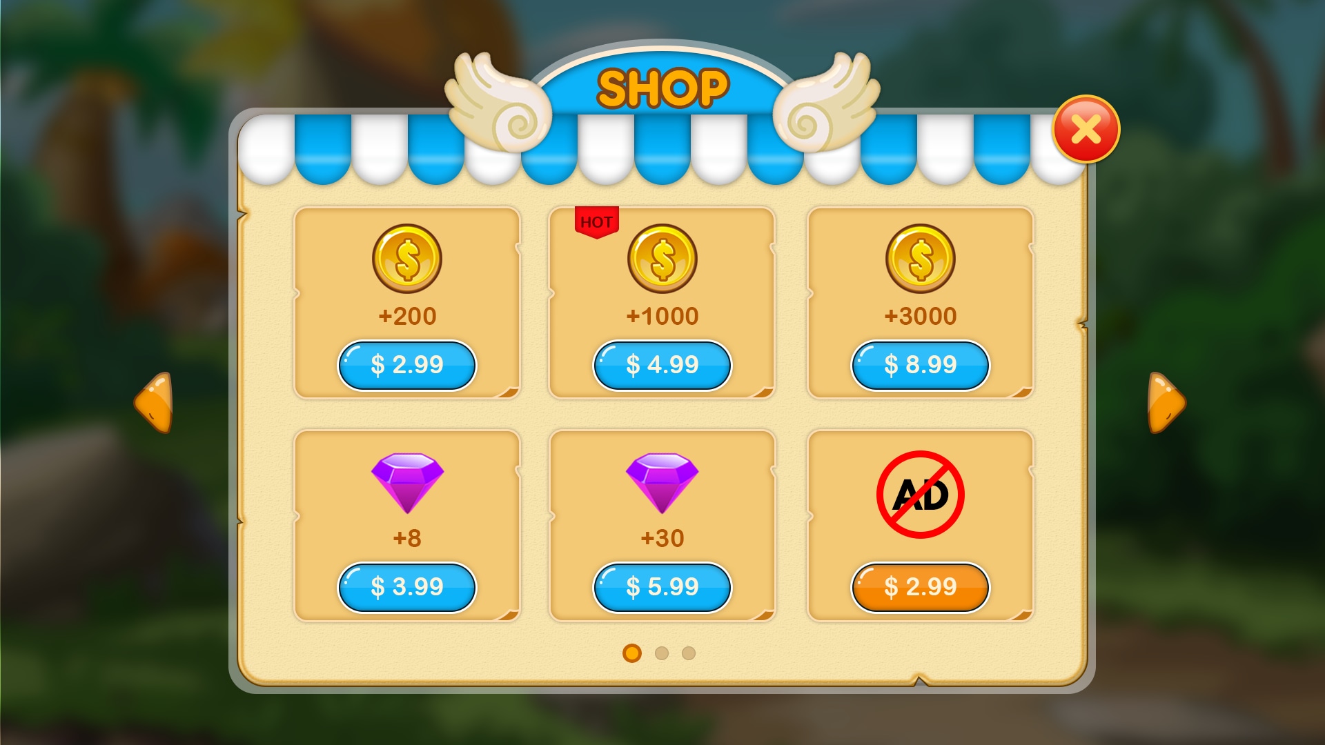 Retro Cartoon UI Pack, 카테고리 2D 애셋 - UE 마켓플레이스