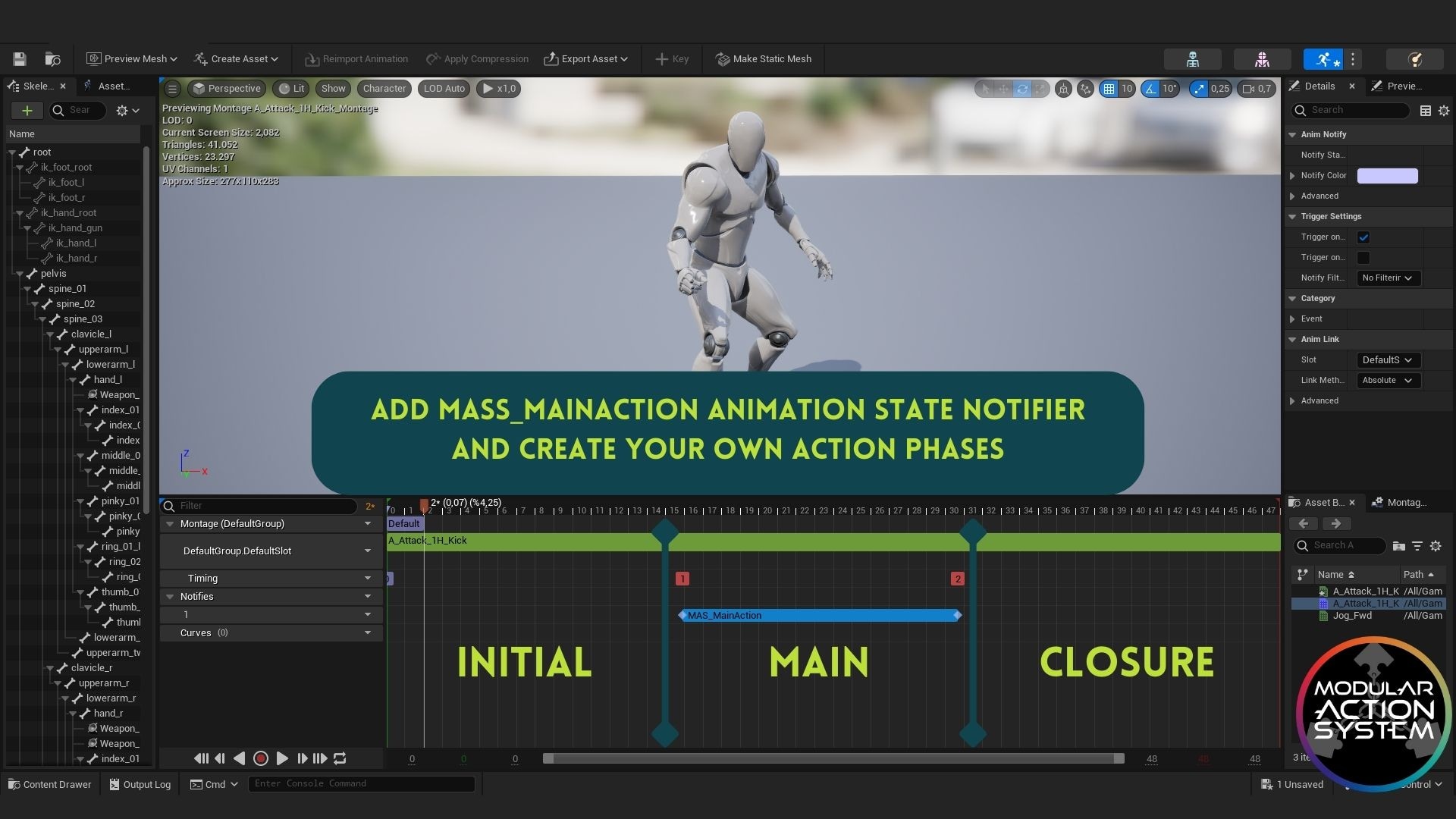 Modular Action System in Code Plugins - UE Marketplace
