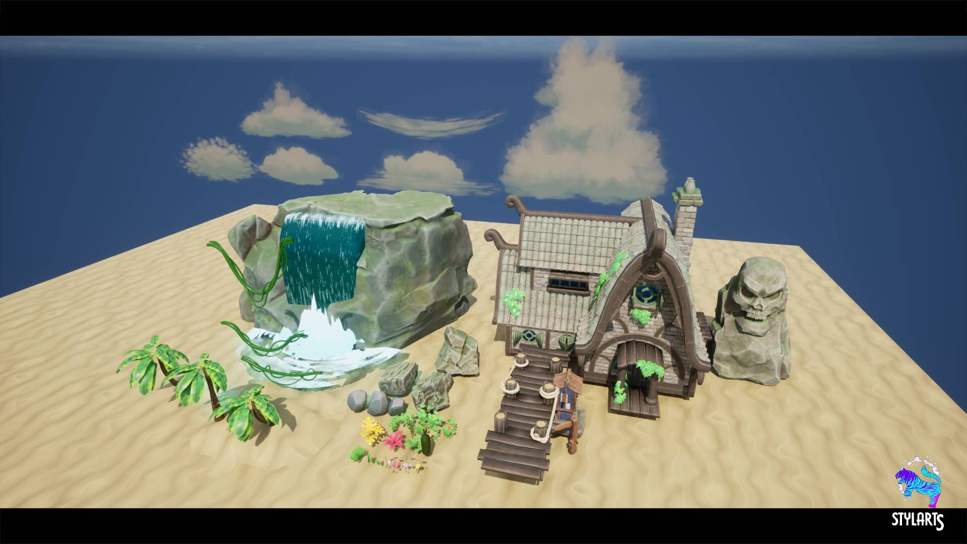 Stylized Pirate's Dream Island - UE5：環境 - UE マーケットプレイス