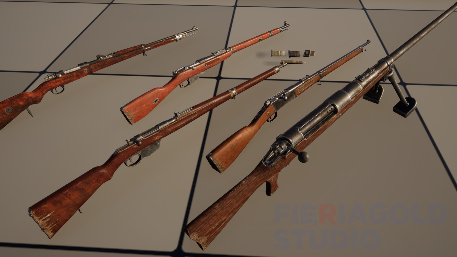 Weapon WW1 in Props - UE Marketplace