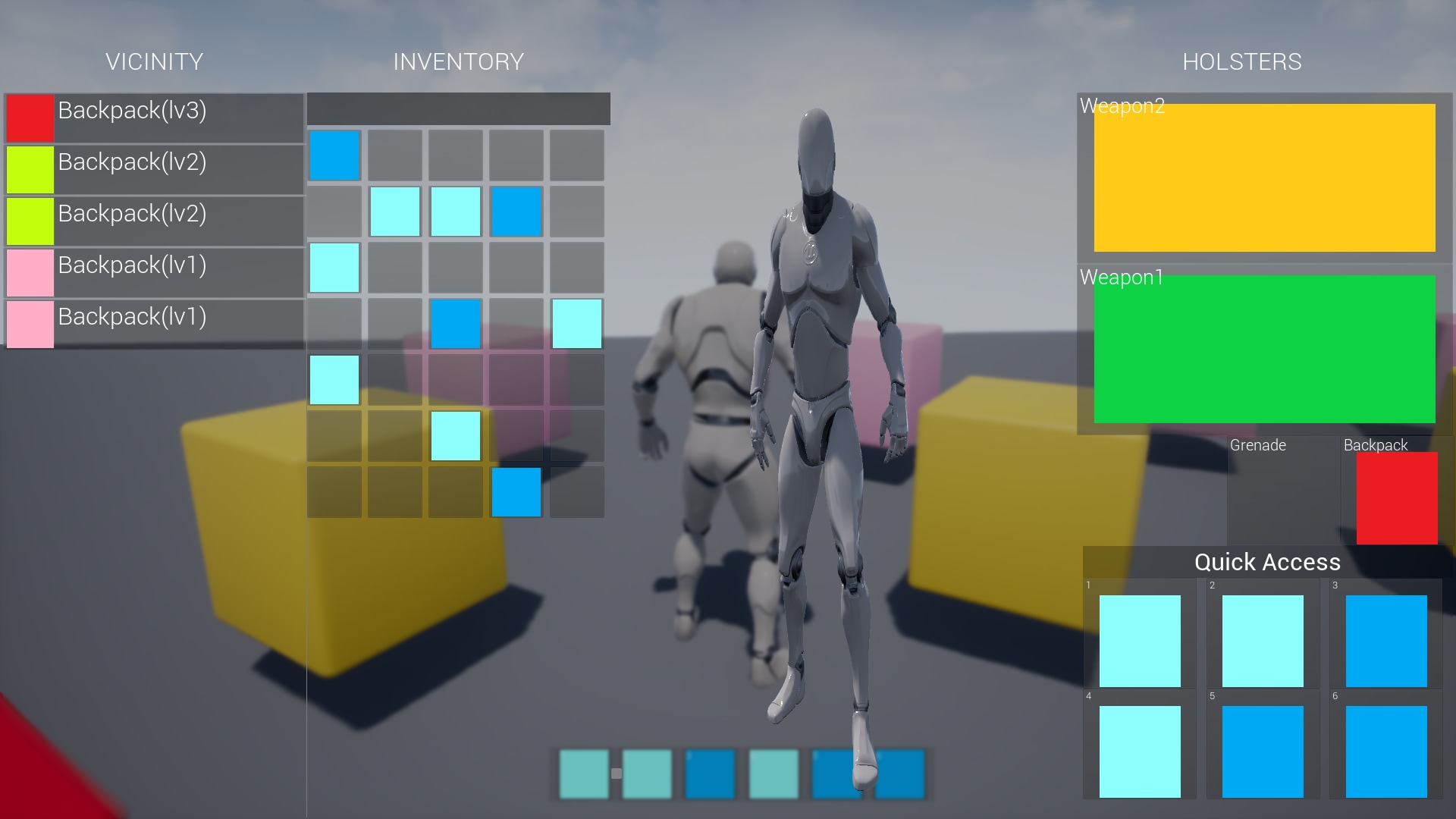 Advanced Drag & Drop Inventory System with Action Bar in Blueprints ...