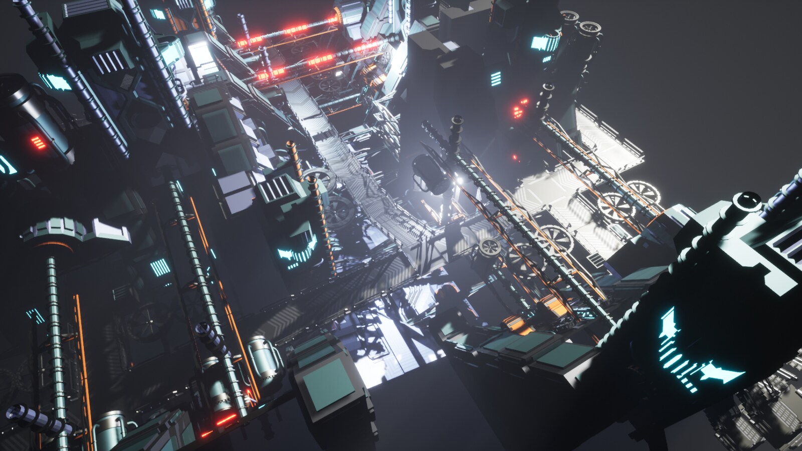 Stylized Sci-Fi Environment in Environments - UE Marketplace