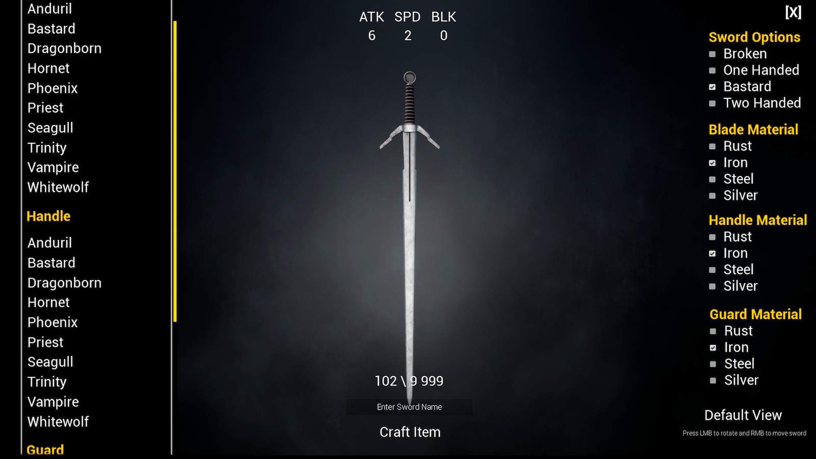 Medieval Modular Swords + Craft UI in Weapons - UE Marketplace