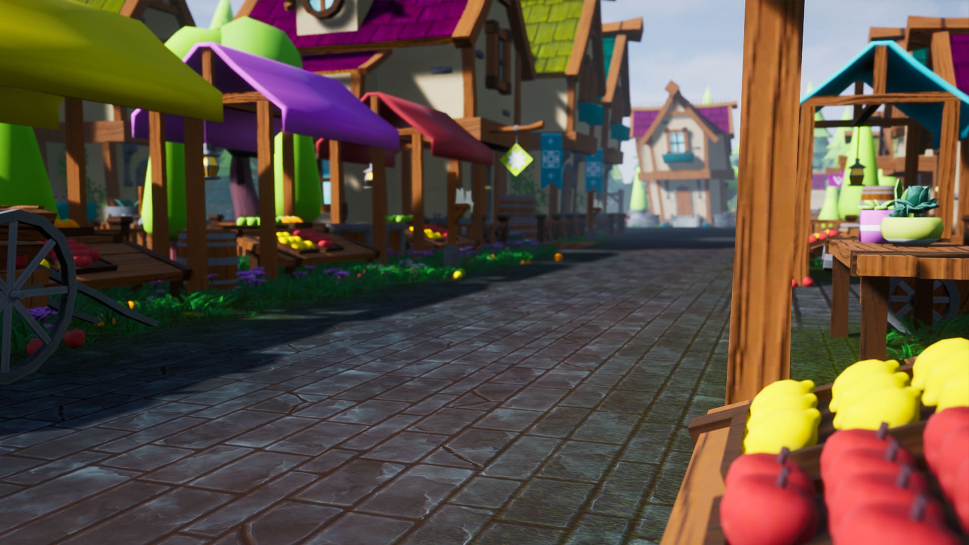 Medieval Stylized in Environments - UE Marketplace