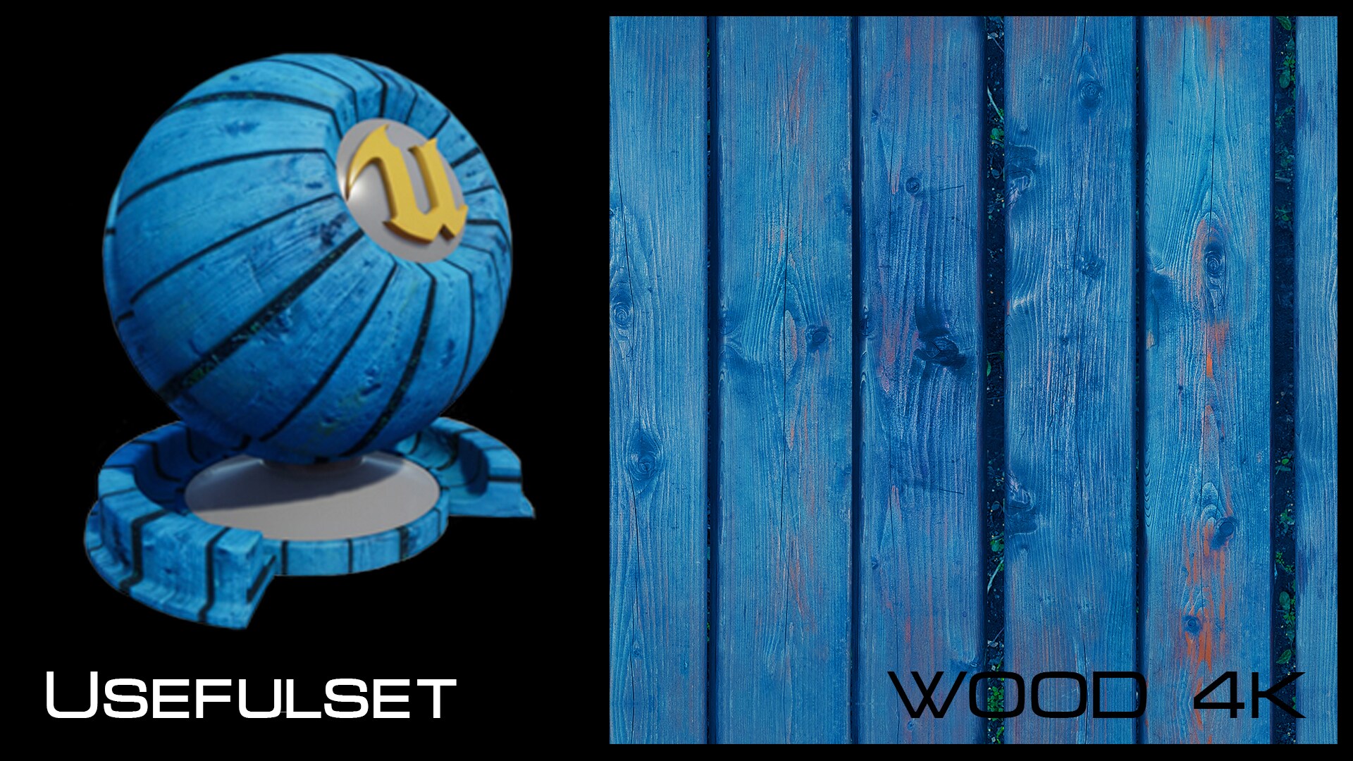 UsefulSet 16 Wood in Materials - UE Marketplace