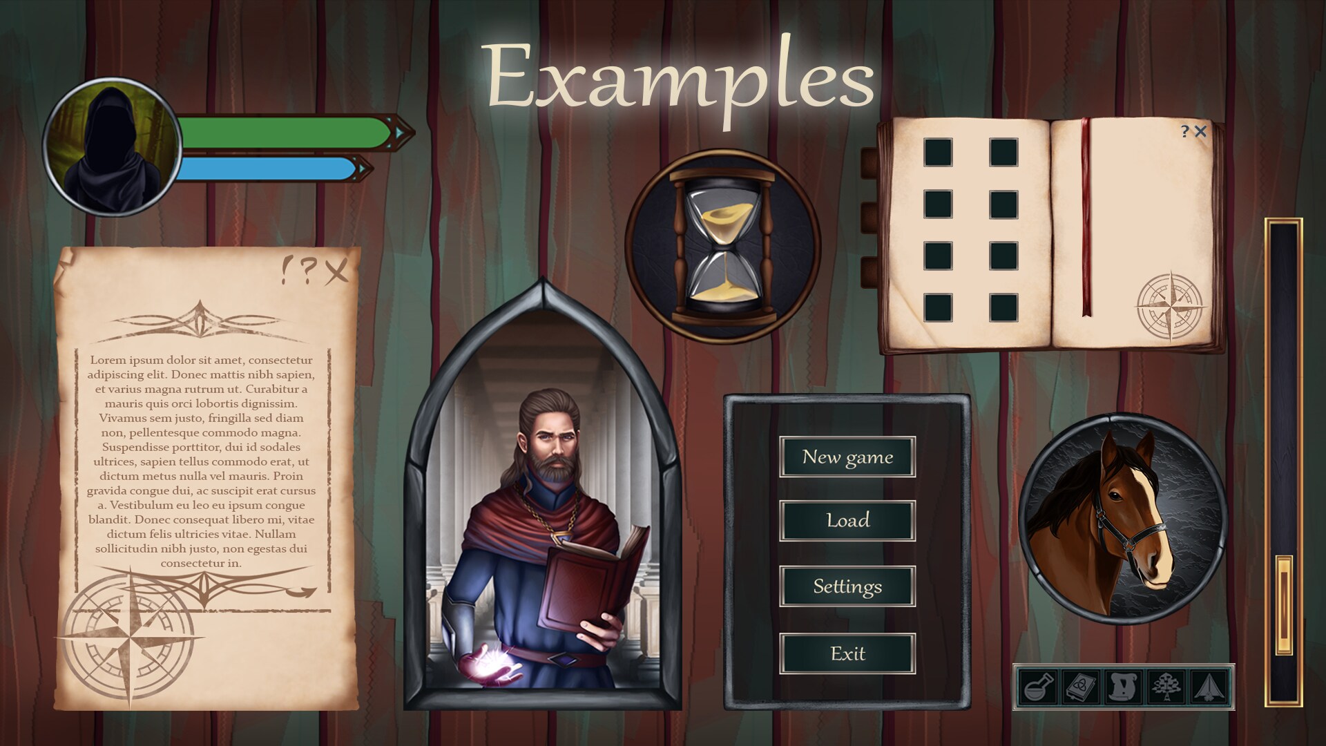 Fantasy RPG UI in 2D Assets - UE Marketplace