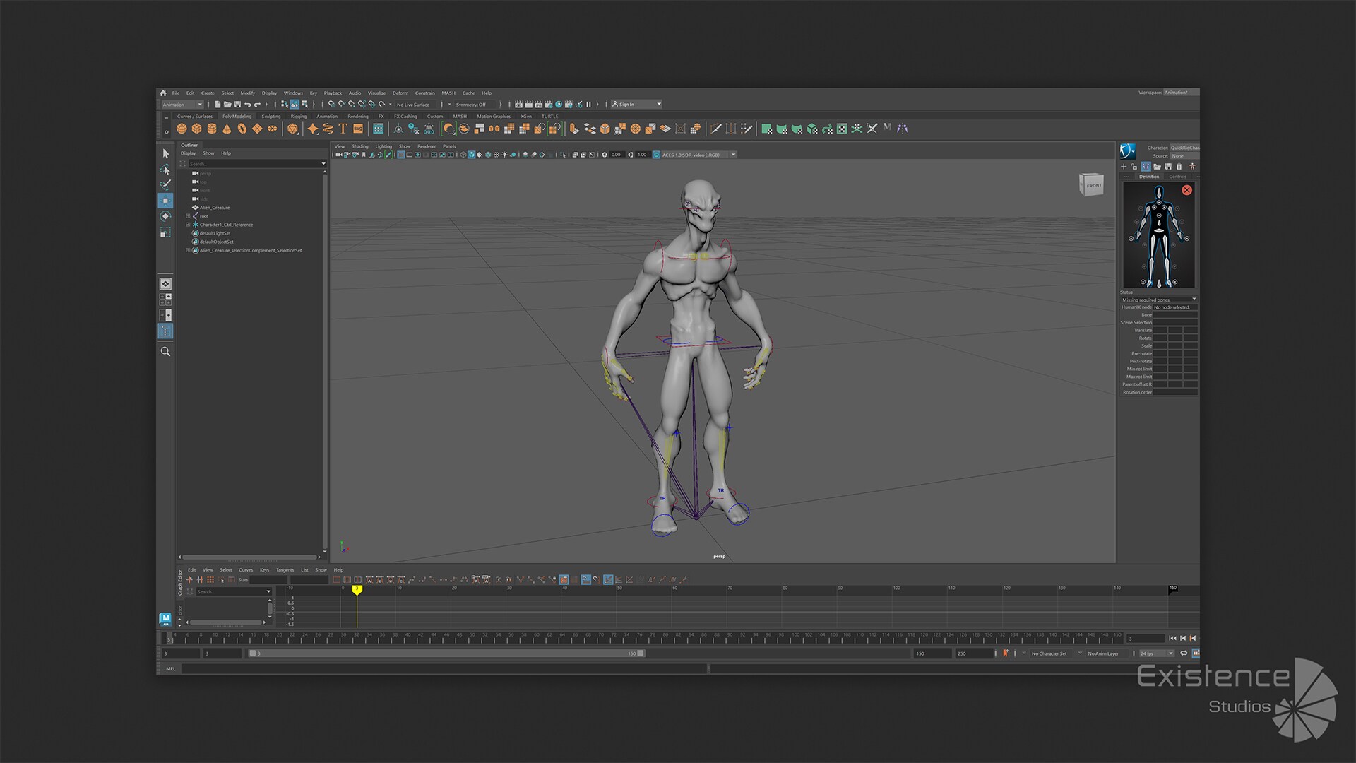 Alien Creature 01 - Low Poly Stylized Monsters - Animation Fantasy ...