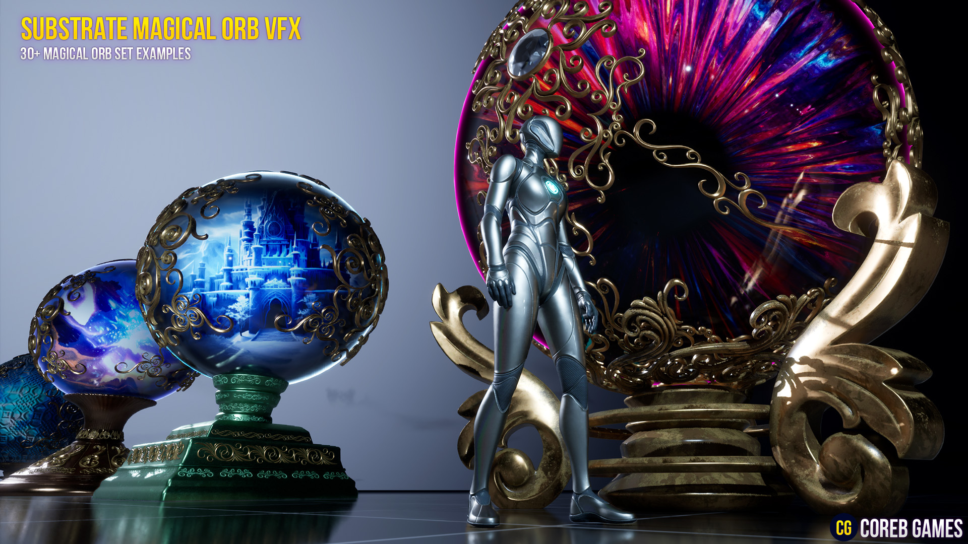 Substrate Magical Orb VFX Pack