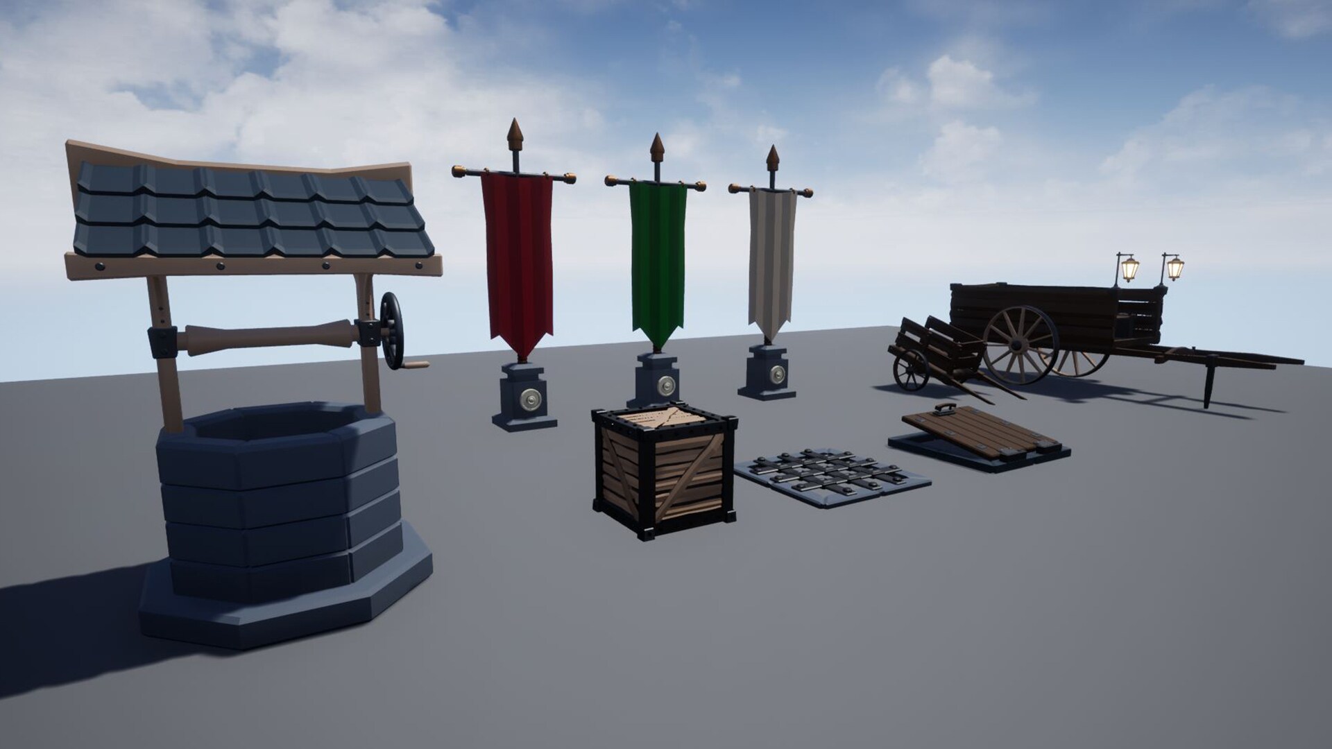 Heroic Medieval Pack - Stuff in Props - UE Marketplace