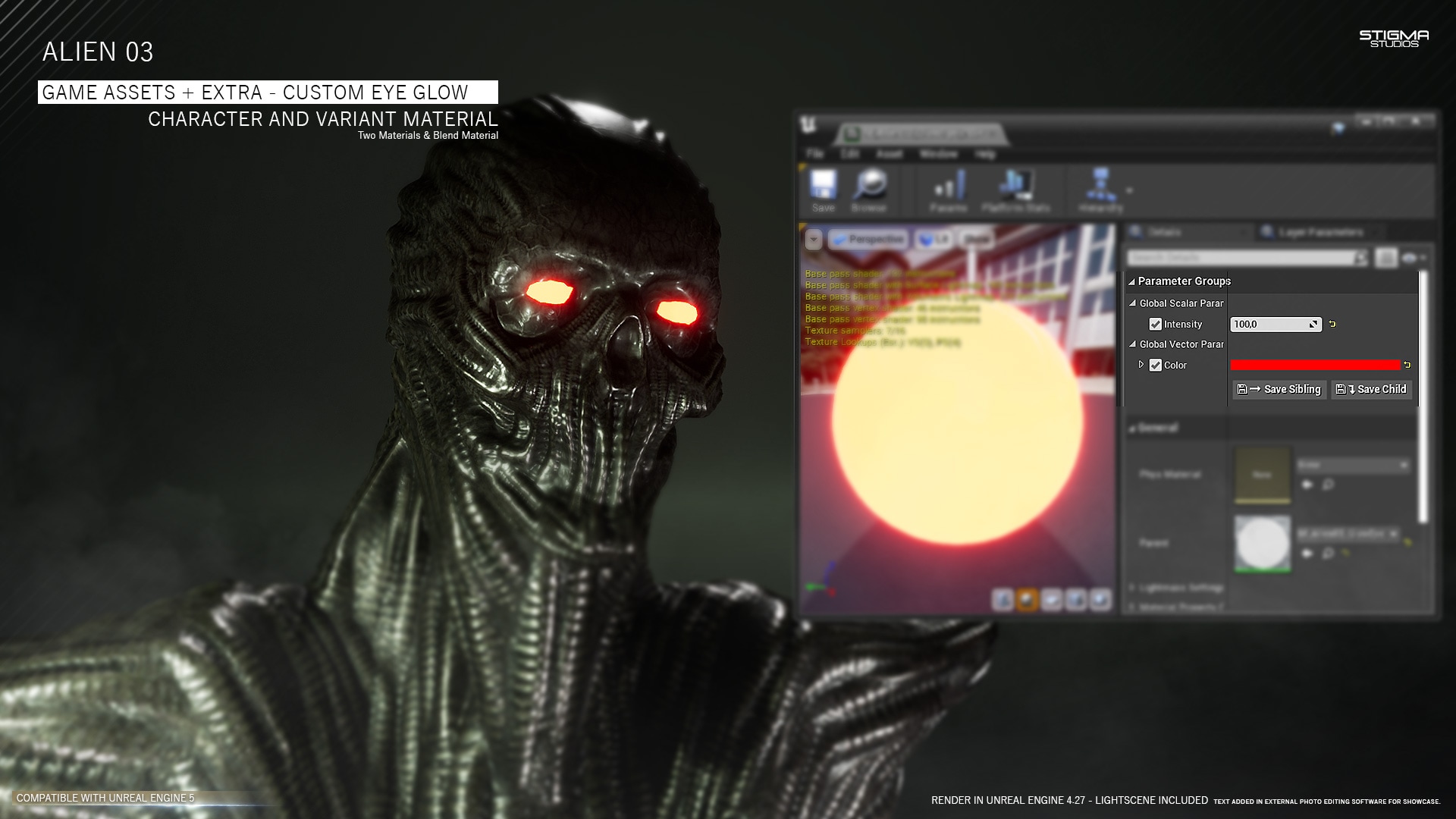 Alien 03 - Game Assets + Extra in Characters - UE Marketplace