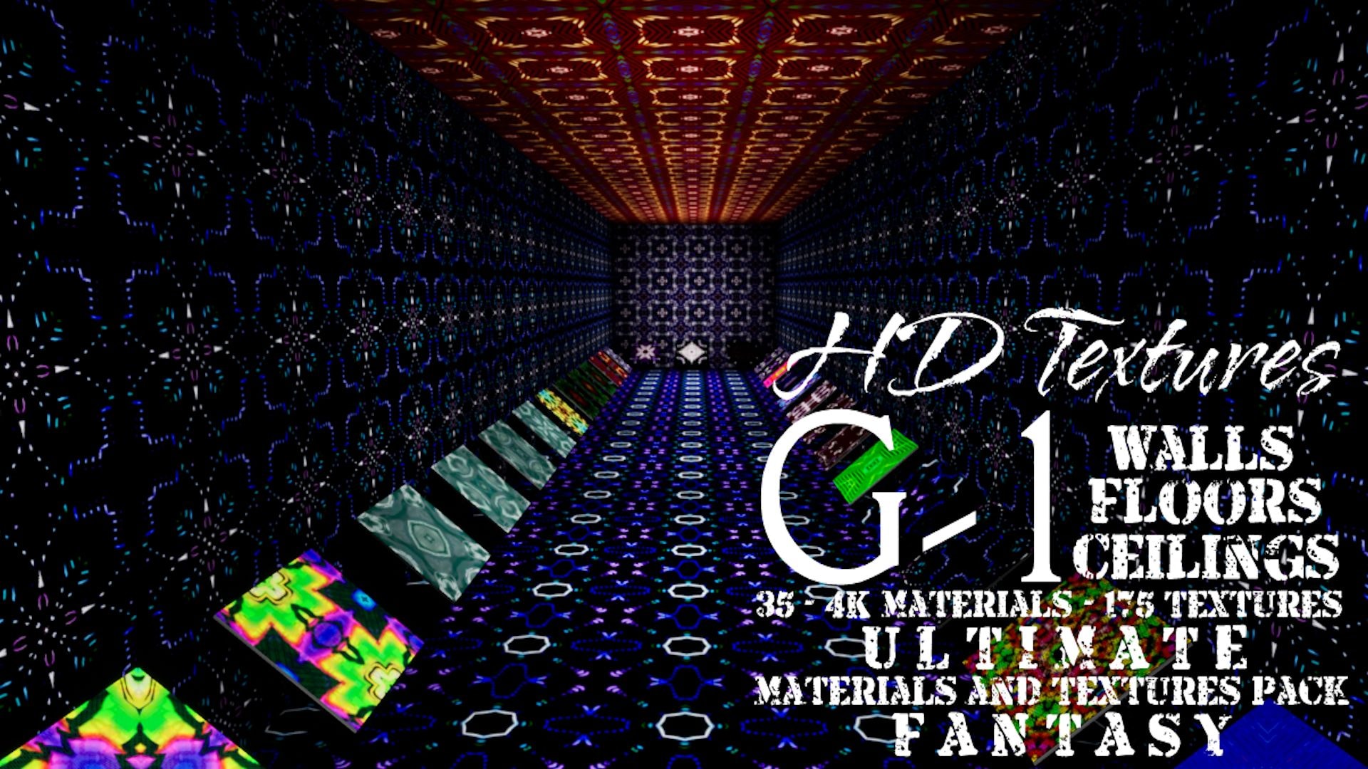 HD Textures G1: 175 Ultimate Fantasy Textures in Textures - UE Marketplace