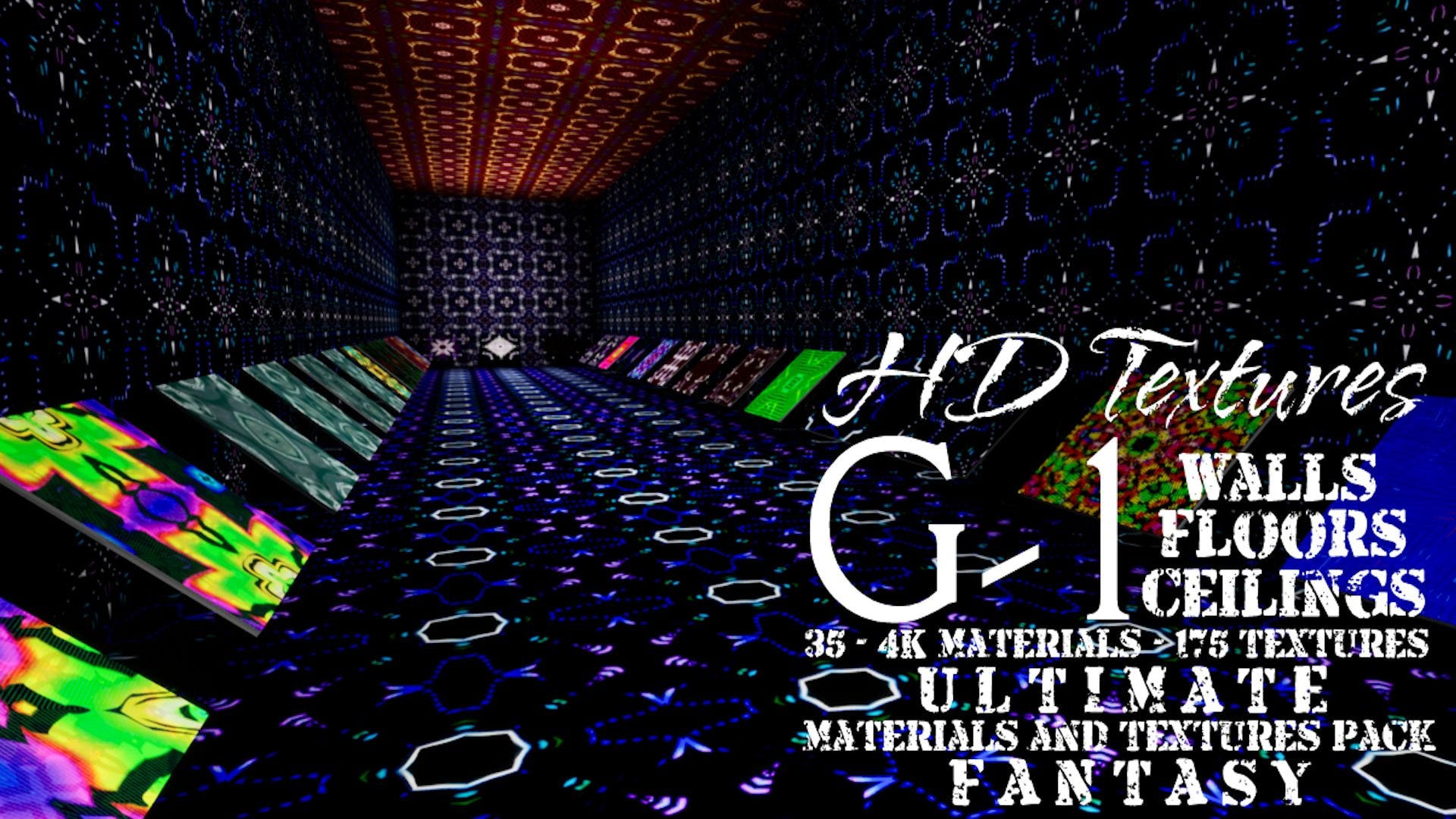 HD Textures G1: 175 Ultimate Fantasy Textures in Textures - UE Marketplace
