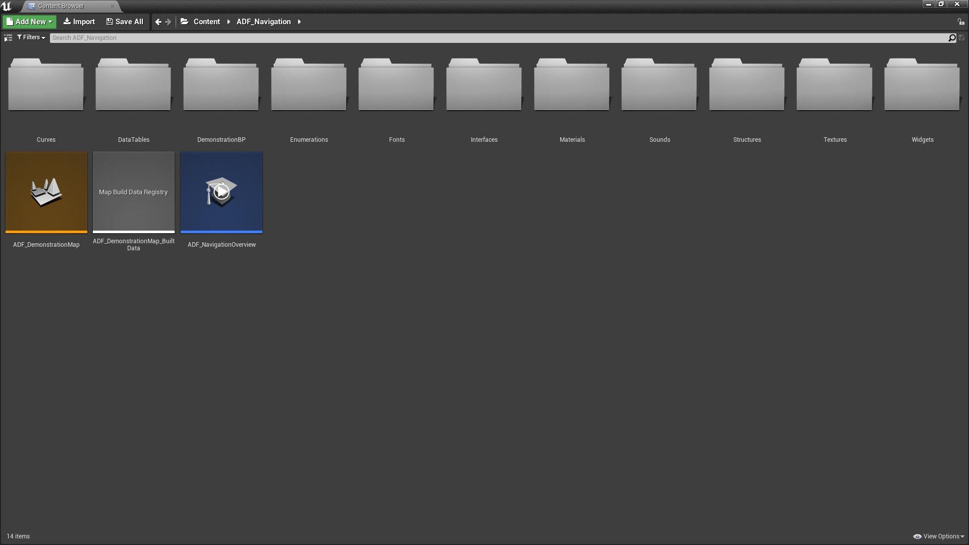 ADF Navigation in Blueprints - UE Marketplace