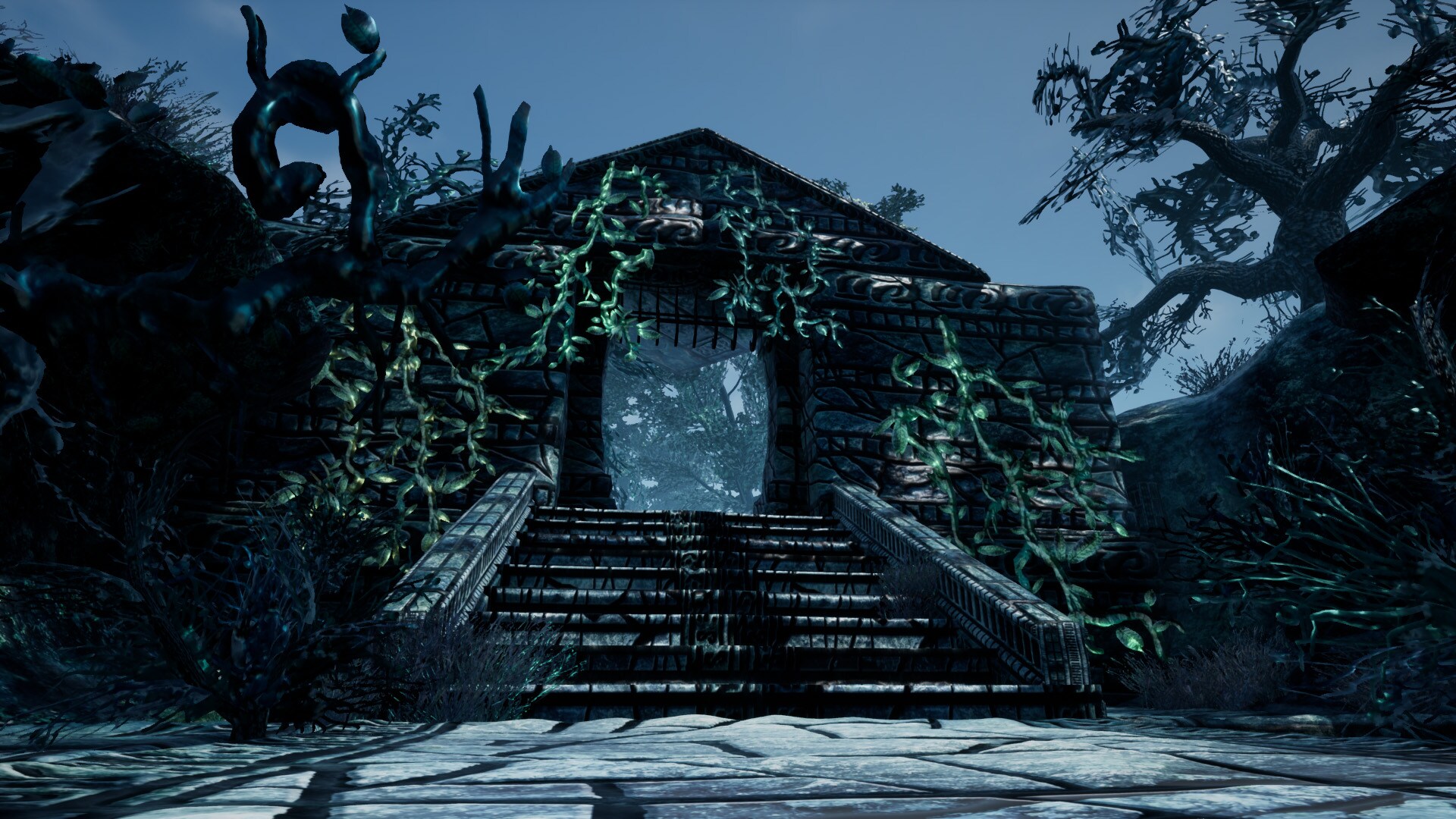 Ancient Horror Set in Environments - UE Marketplace