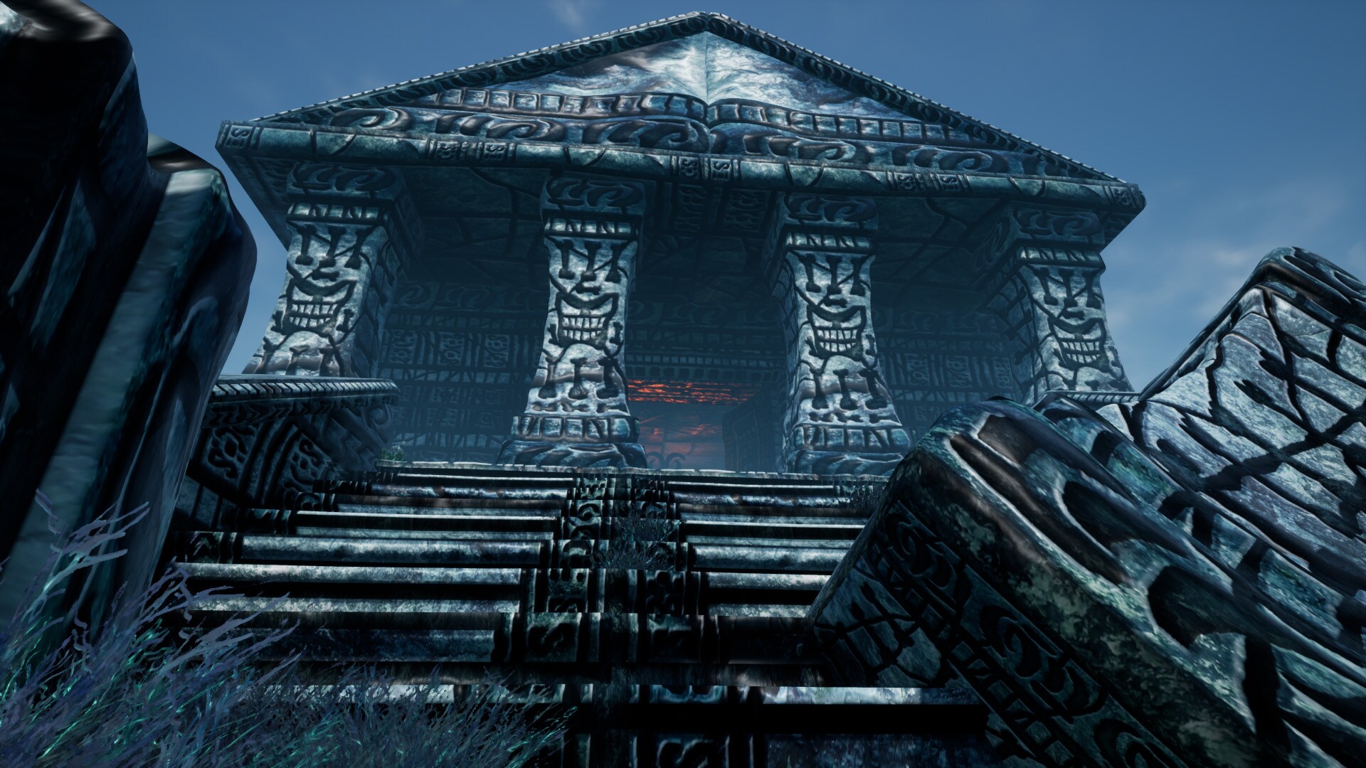 Ancient Horror Set in Environments - UE Marketplace