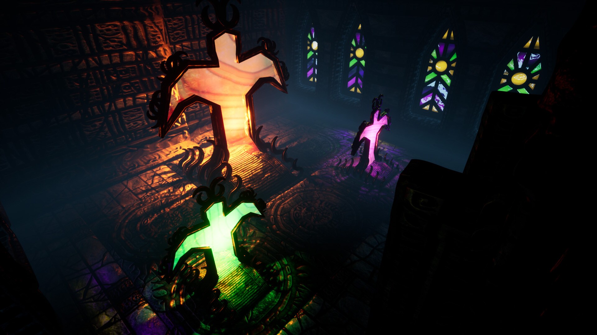 Ancient Horror Set in Environments - UE Marketplace