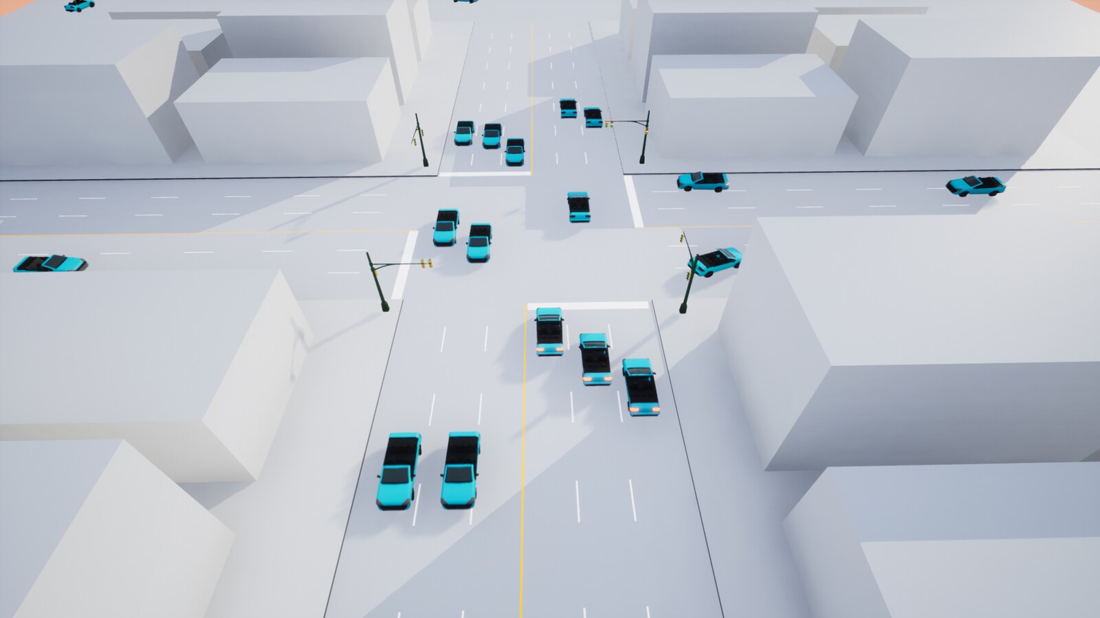 Arch Vis AI Traffic System in Architectural Visualization - UE Marketplace