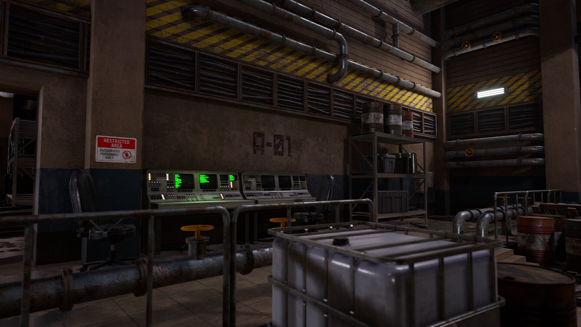 Modular Abandoned Bunker：環境 - UE マーケットプレイス