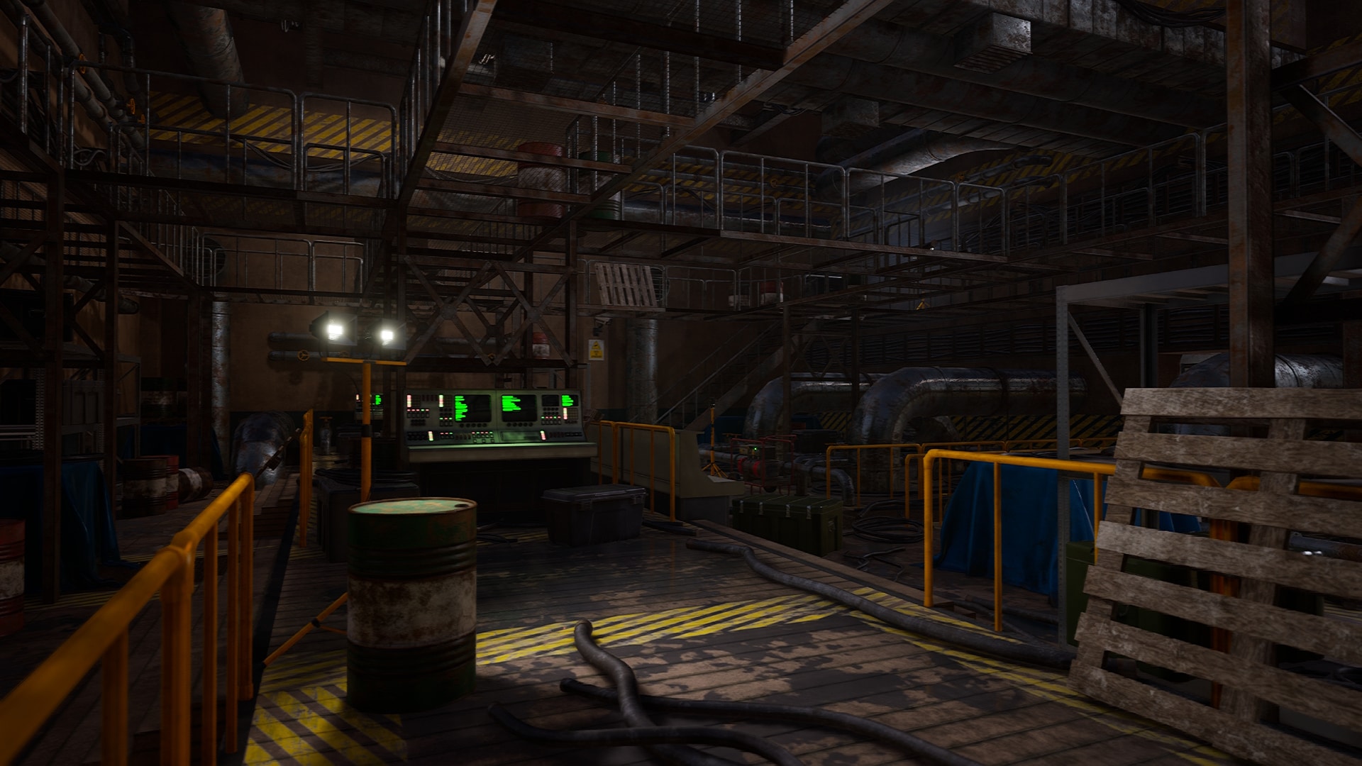 Modular Abandoned Bunker：環境 - UE マーケットプレイス