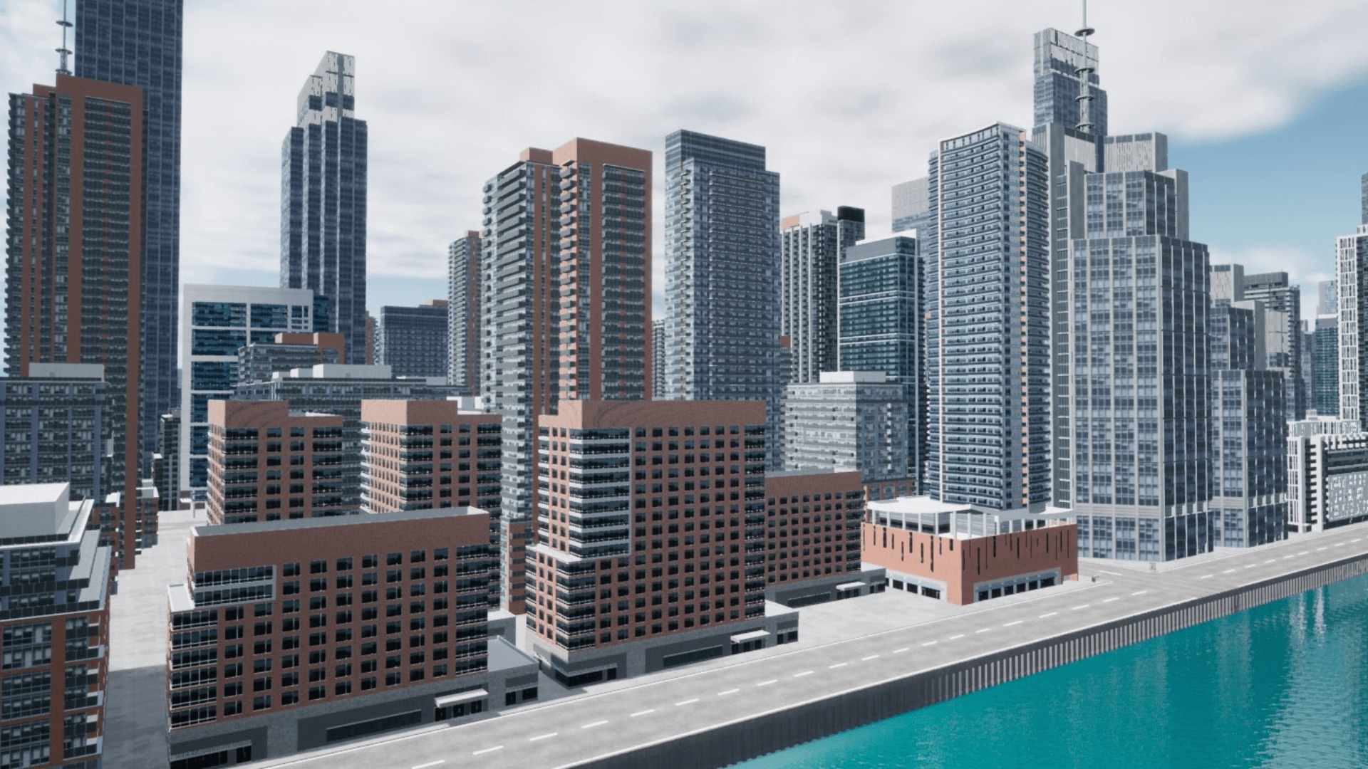 Manhattan City - 500 Buildings, 200 Props, Fully-Built, Infinitely ...