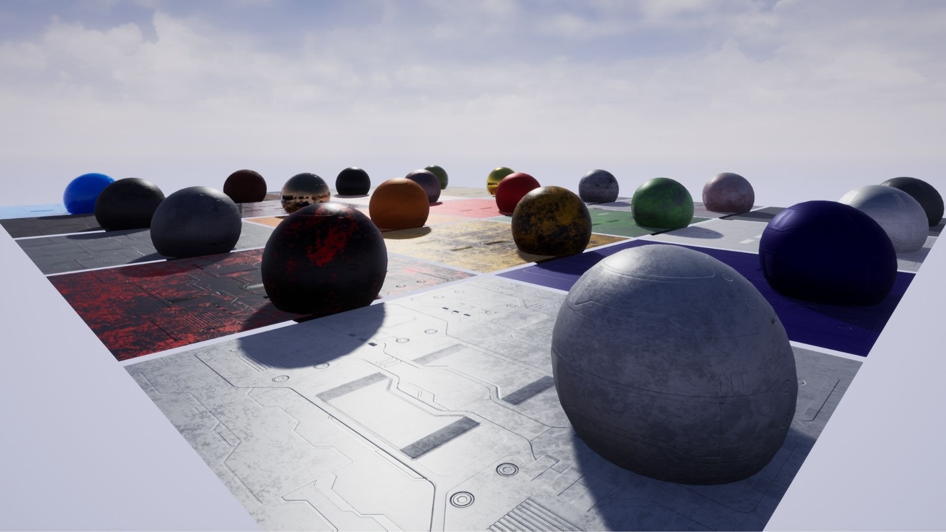 Sci-Fi Materials in Materials - UE Marketplace