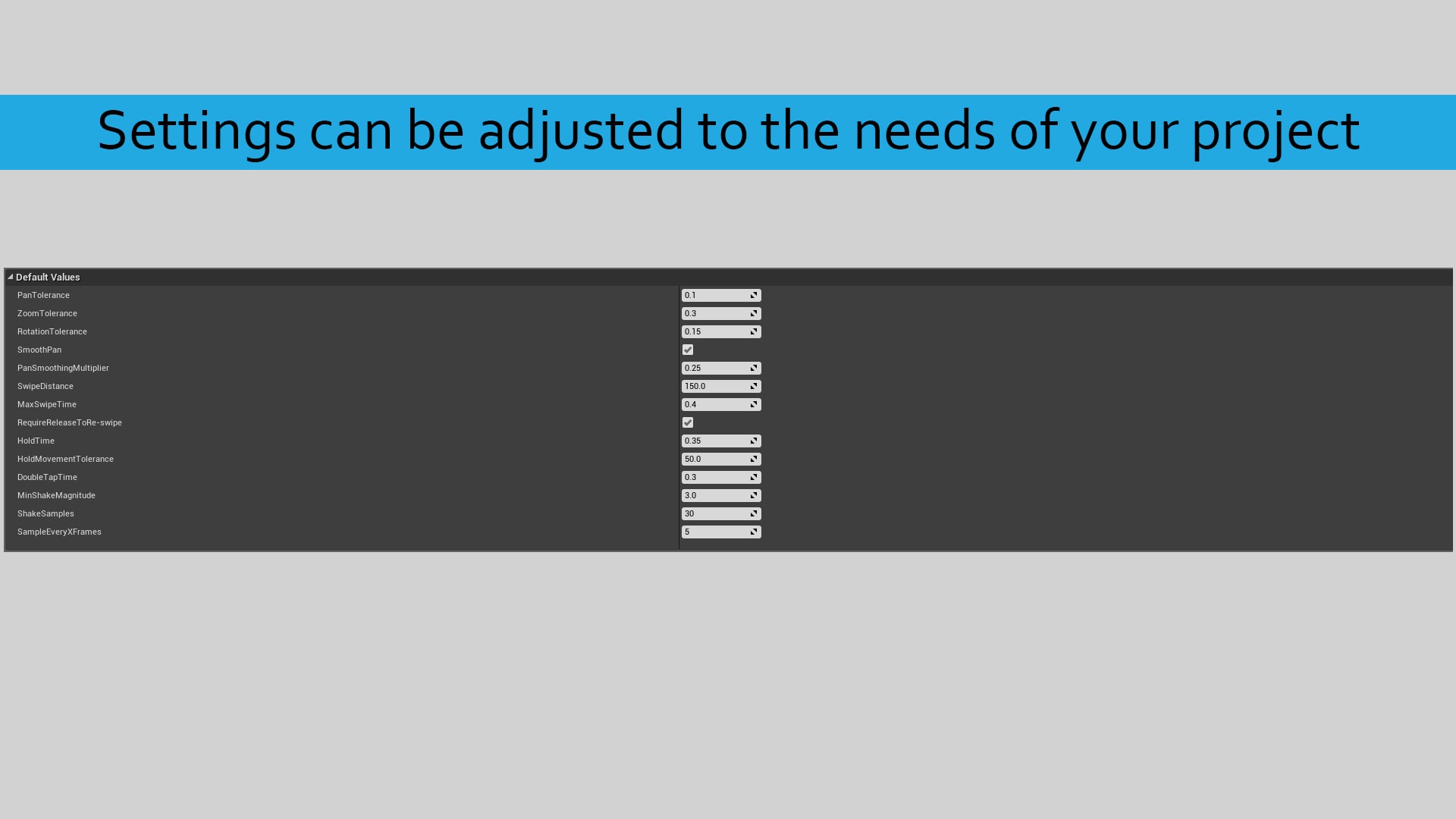 Advanced Mobile Input In Blueprints Ue Marketplace