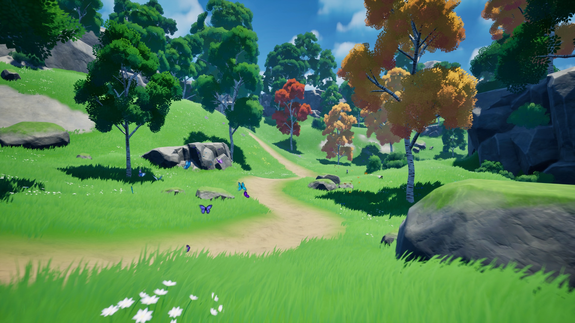 Aeonscape Stylized Environment Stylized Nature Birch Forest In Environments Ue Marketplace