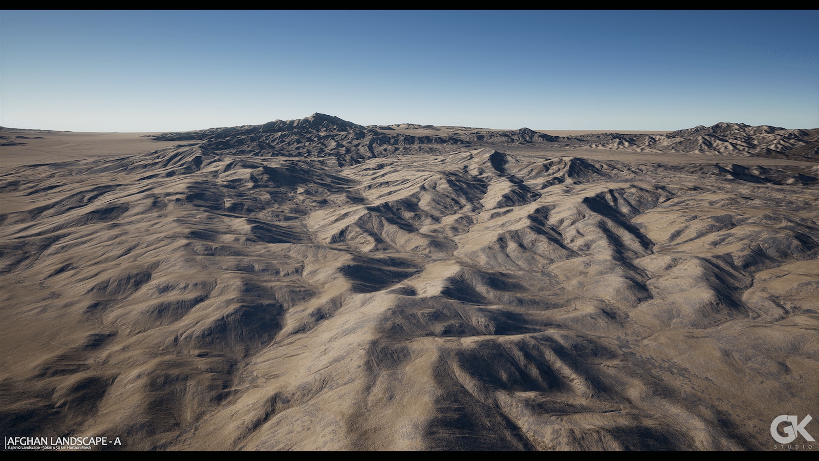 Afghan Landscape - A, 카테고리 배경 - UE 마켓플레이스