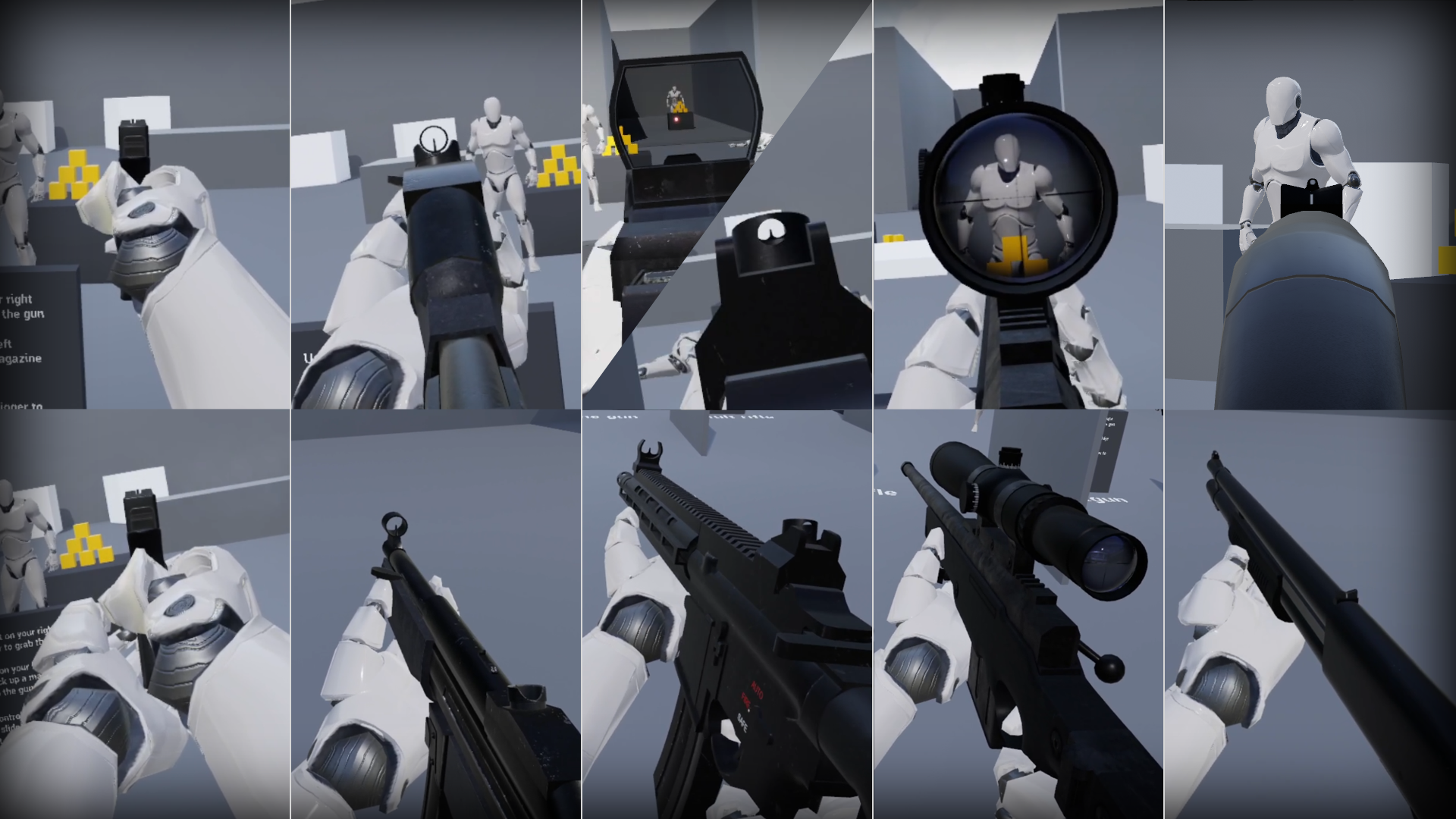 VR Weapons Kit - Tactical Assault guns