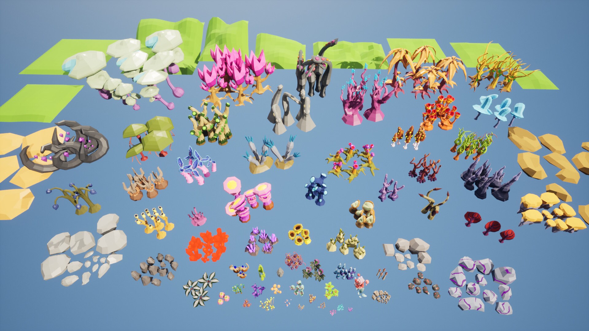 LOW POLY - Alien Environment Ultra Pack 01 in Environments - UE Marketplace