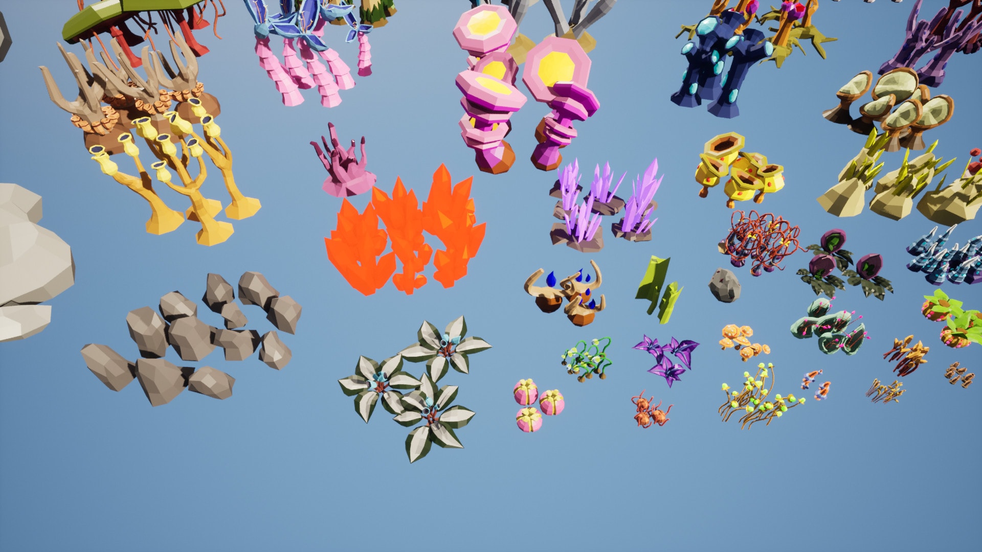 LOW POLY - Alien Environment Ultra Pack 01 in Environments - UE Marketplace