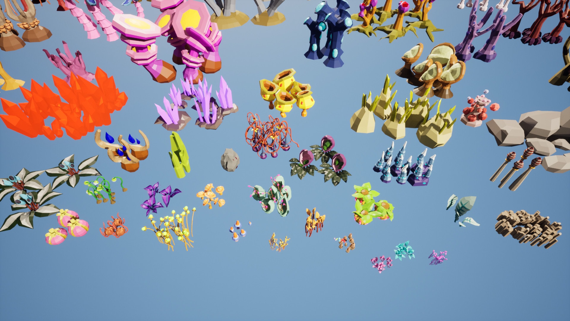 LOW POLY - Alien Environment Ultra Pack 01 in Environments - UE Marketplace