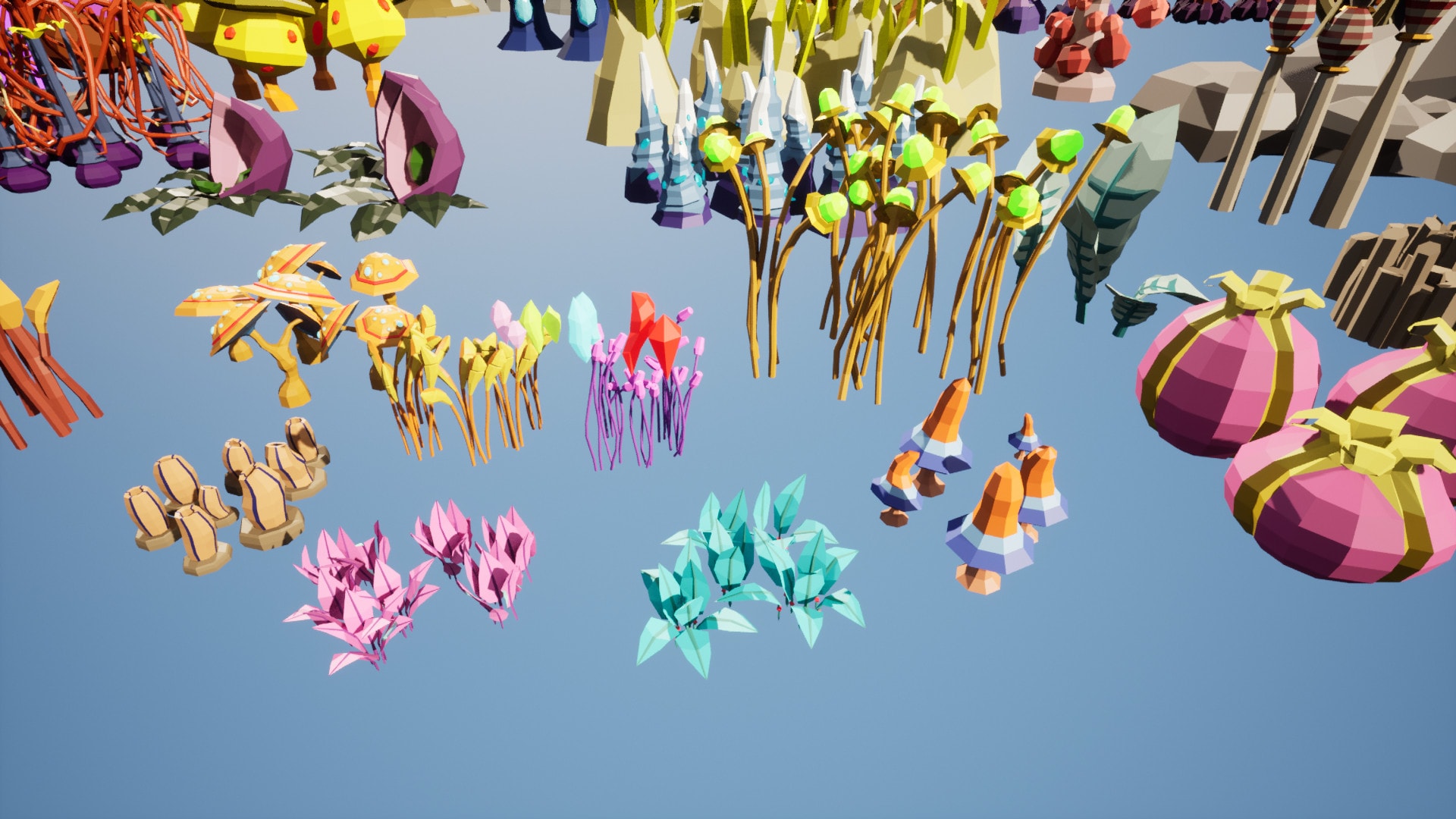 LOW POLY - Alien Environment Ultra Pack 01 in Environments - UE Marketplace