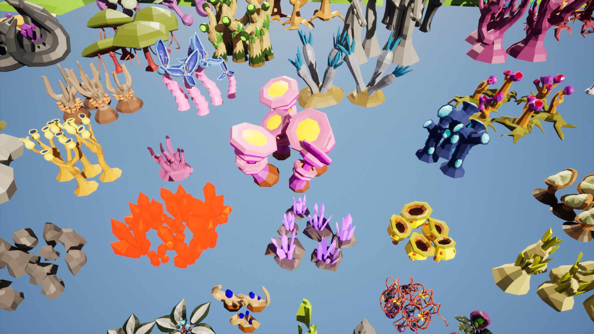 LOW POLY - Alien Environment Ultra Pack 01 in Environments - UE Marketplace