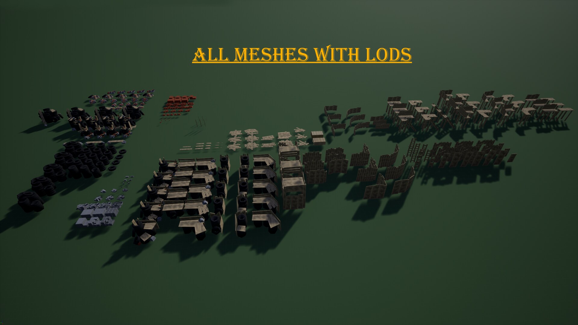 Stylized Rubble Pack in Props - UE Marketplace