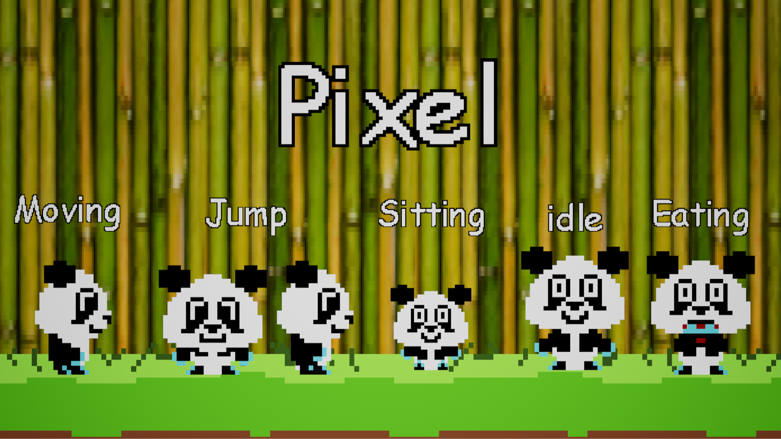 2D Panda - Pixel Art in 2D Assets - UE Marketplace