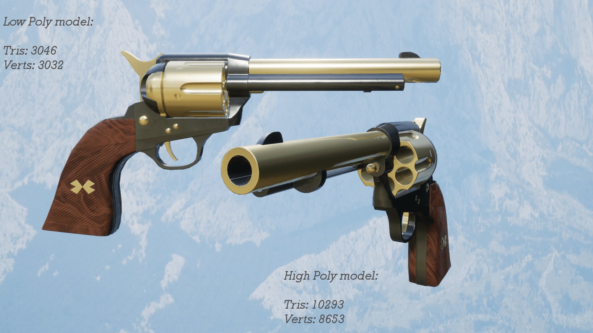 Animated .45 SAA Revolver in Weapons - UE Marketplace