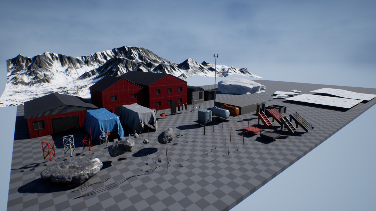 Arctic Base in Environments - UE Marketplace