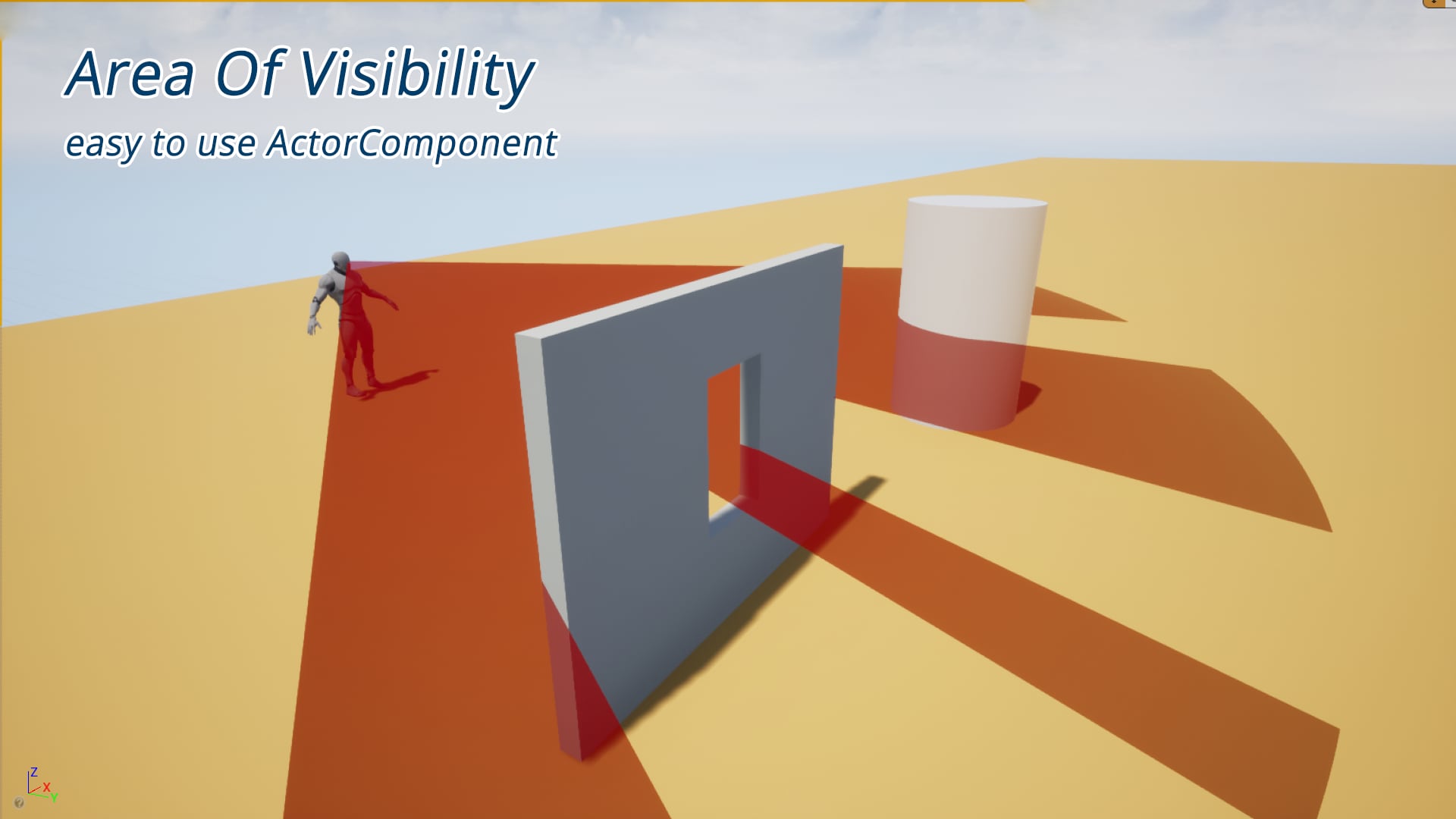 Area Of Visibility Component in Code Plugins - UE Marketplace