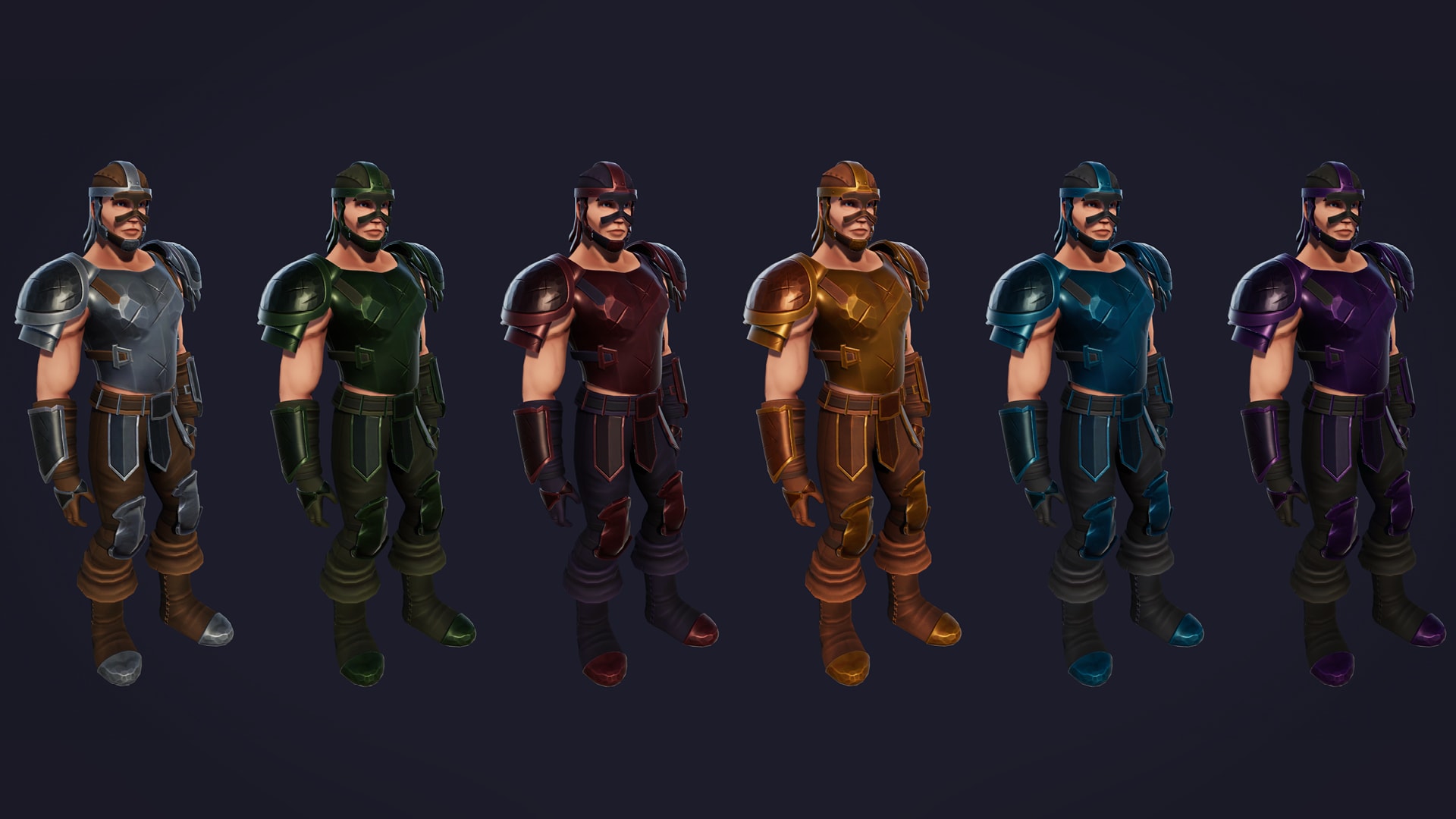 Stylized Rpg Armor Sets Bundle 1 In Characters Ue Marketplace