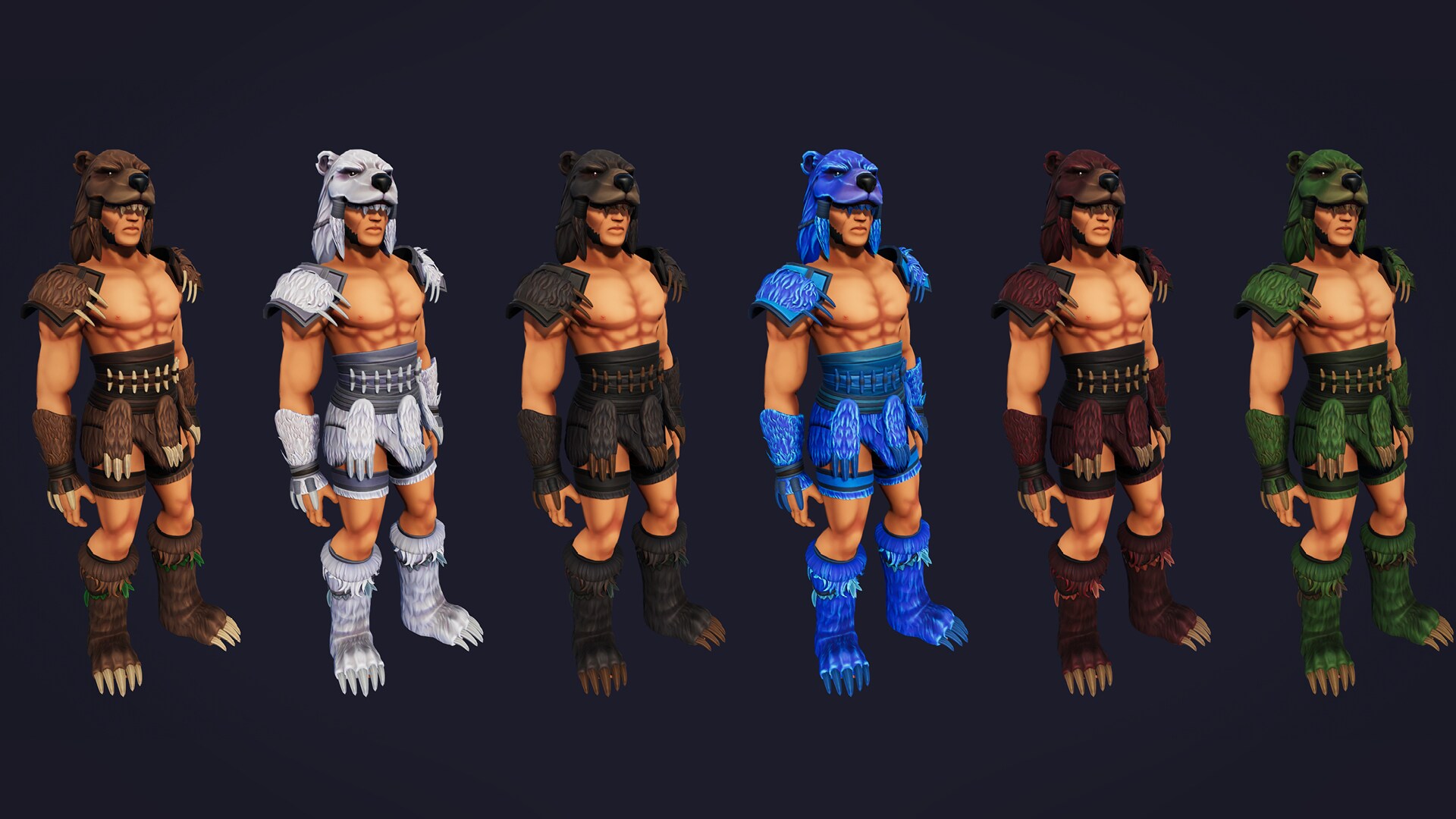 Stylized Rpg Armor Sets Bundle 1 In Characters Ue Marketplace