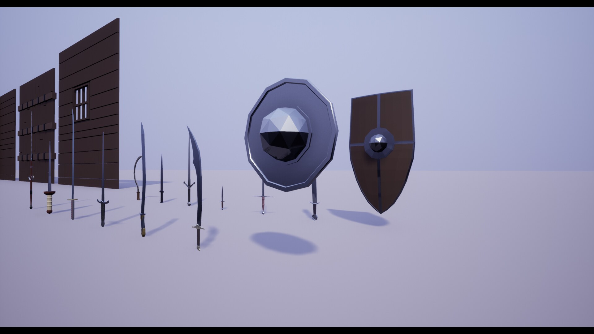 Medieval Low Poly Armory Pack in Environments - UE Marketplace