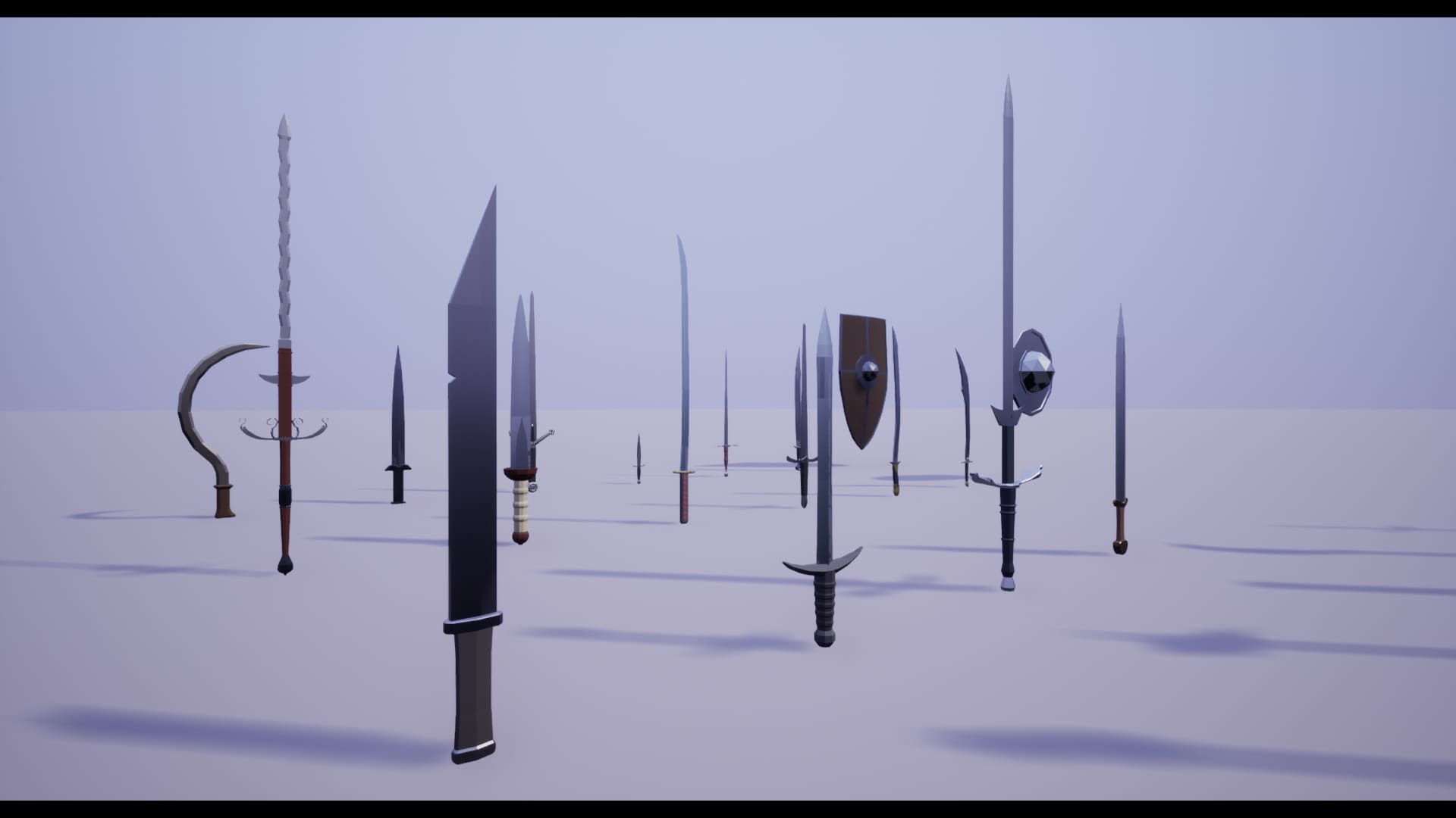 Medieval Low Poly Armory Pack in Environments - UE Marketplace