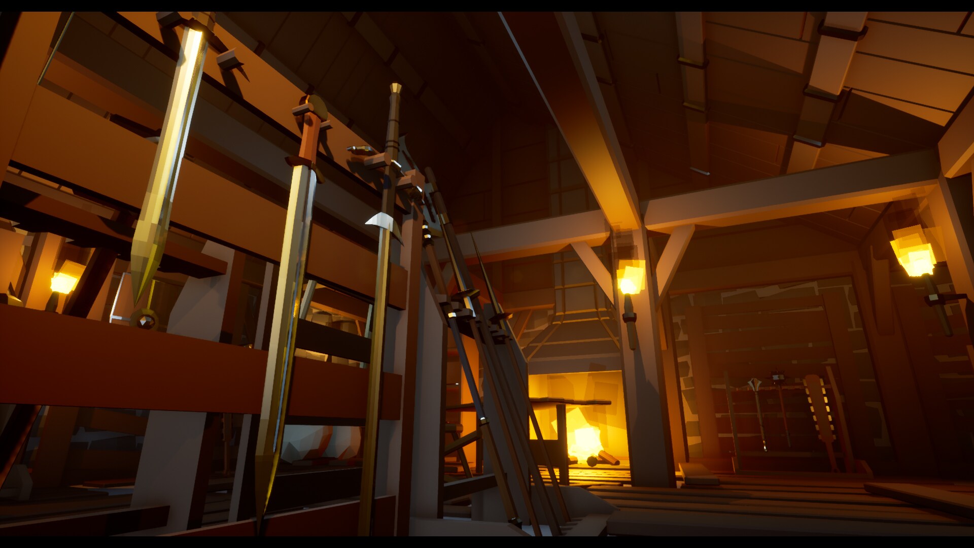 Medieval Low Poly Armory Pack in Environments - UE Marketplace