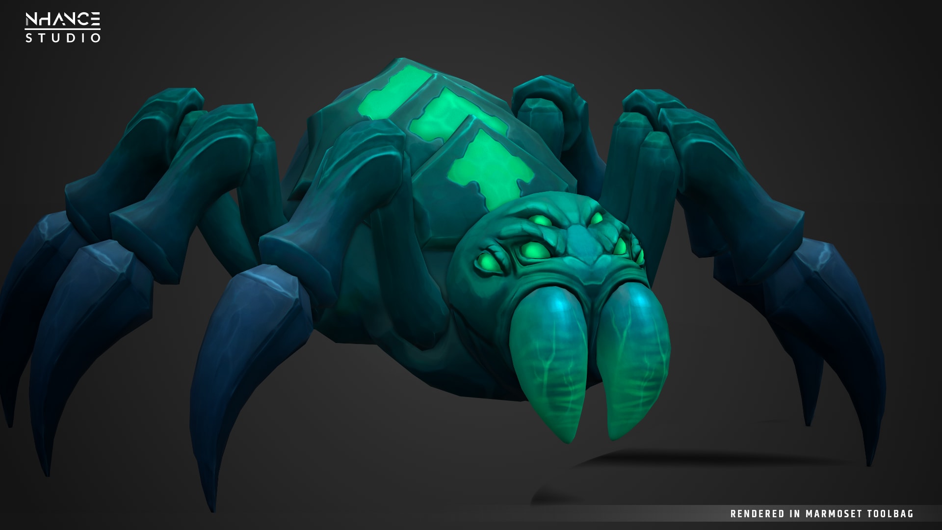 Stylized Fantasy Forest Spider in Characters - UE Marketplace