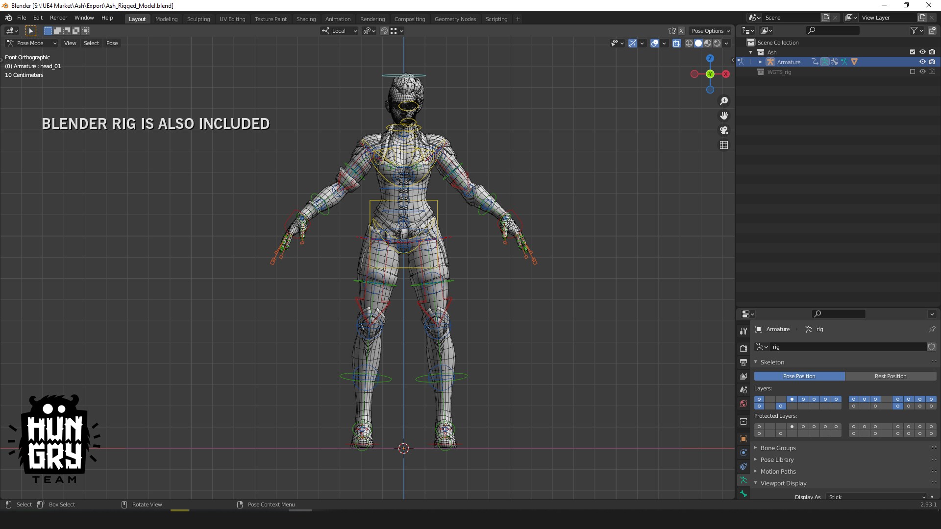 Ash Fantasy Character in Characters - UE Marketplace