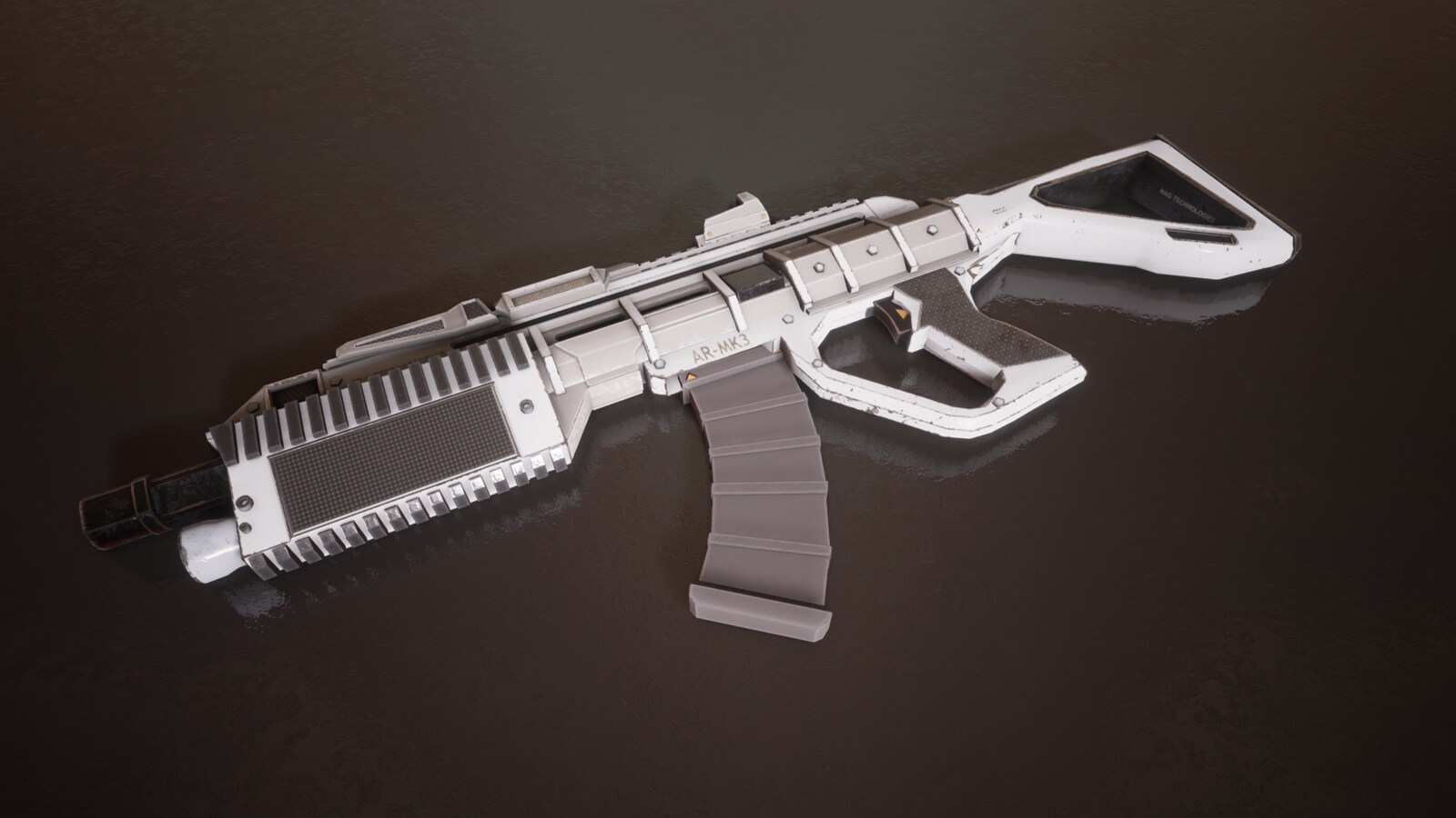 Sci-fi Futuristic Assault Rifle in Weapons - UE Marketplace